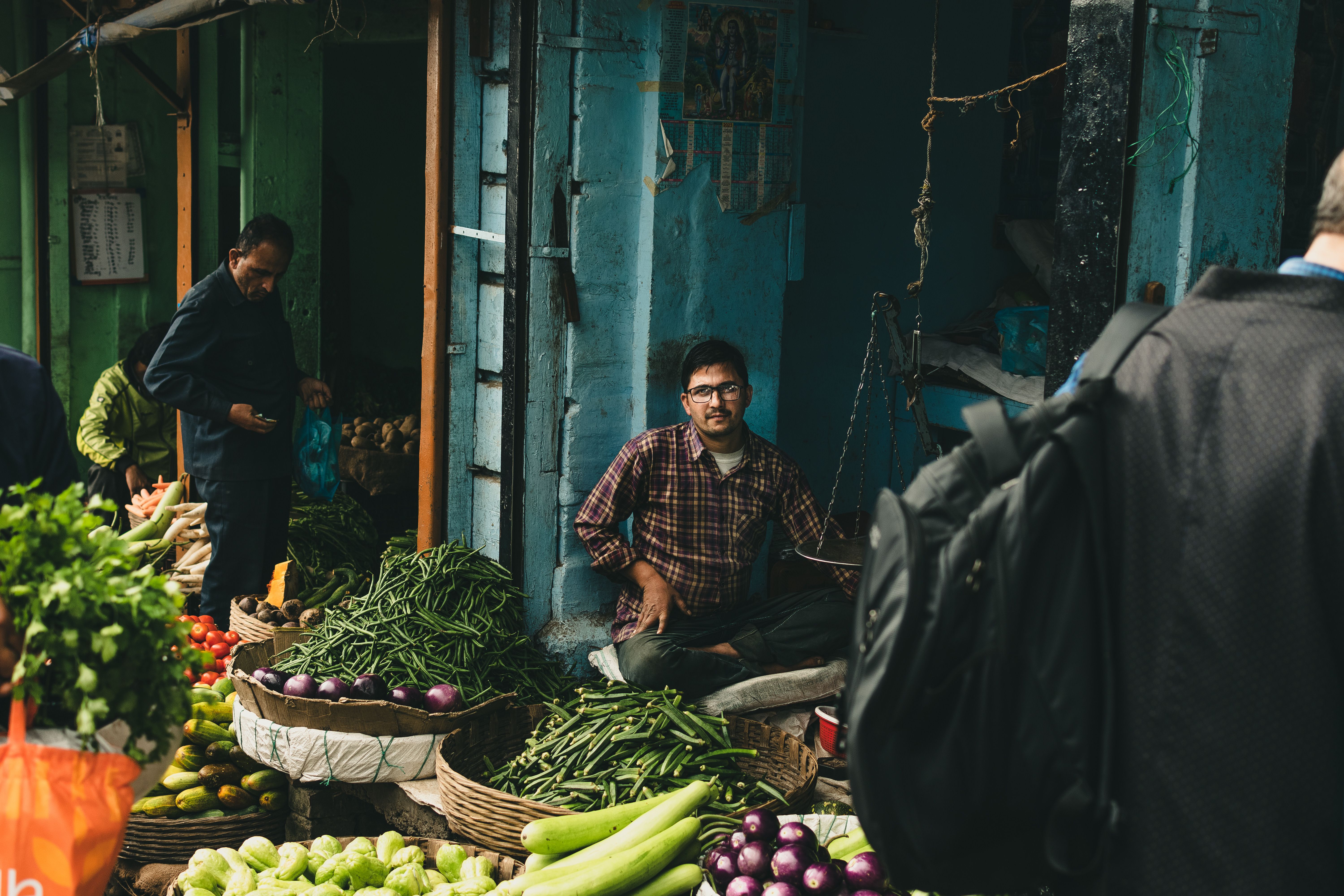 Vegetables on Street Market · Free Stock Photo