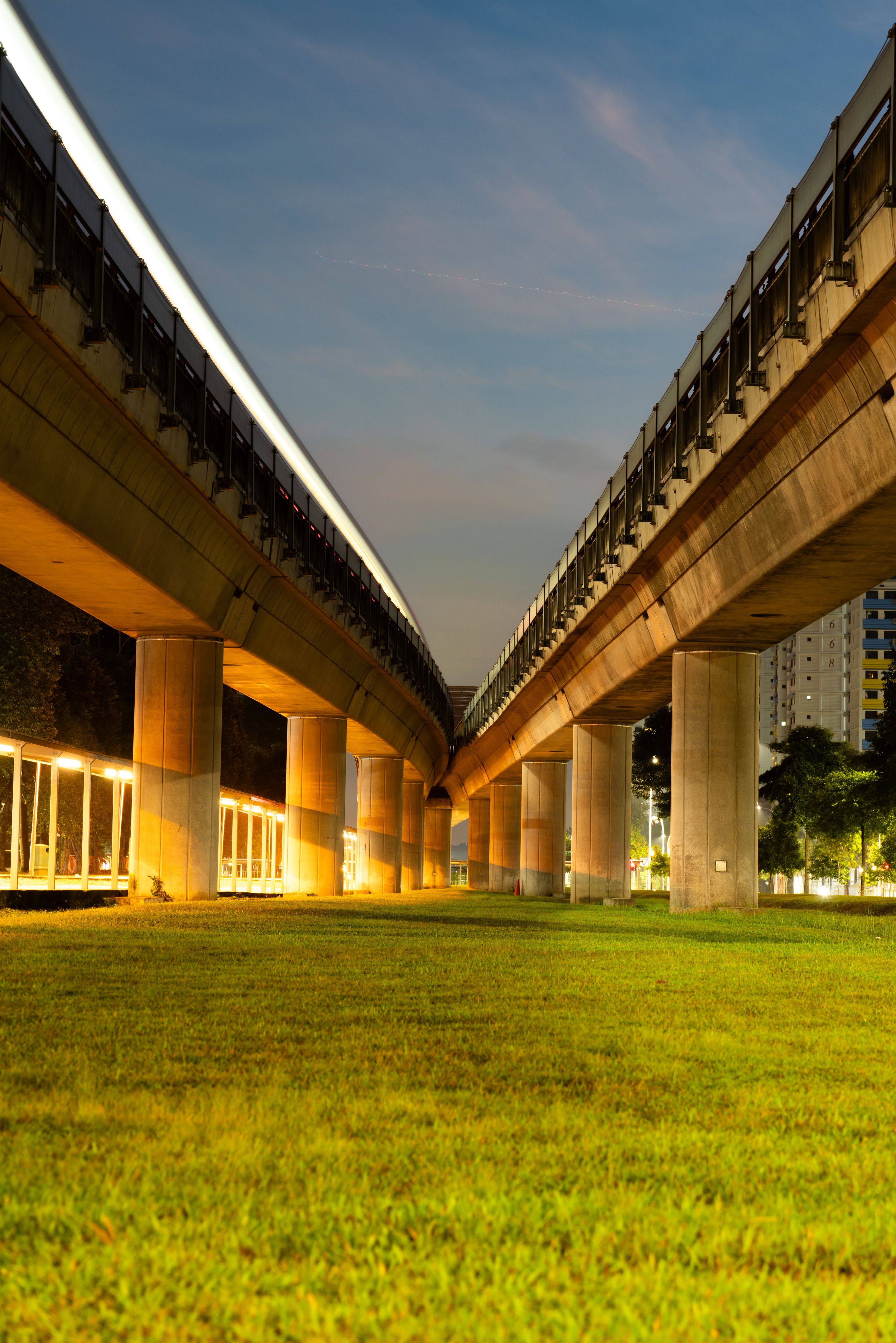 Double Bridge at Dawn · Free Stock Photo