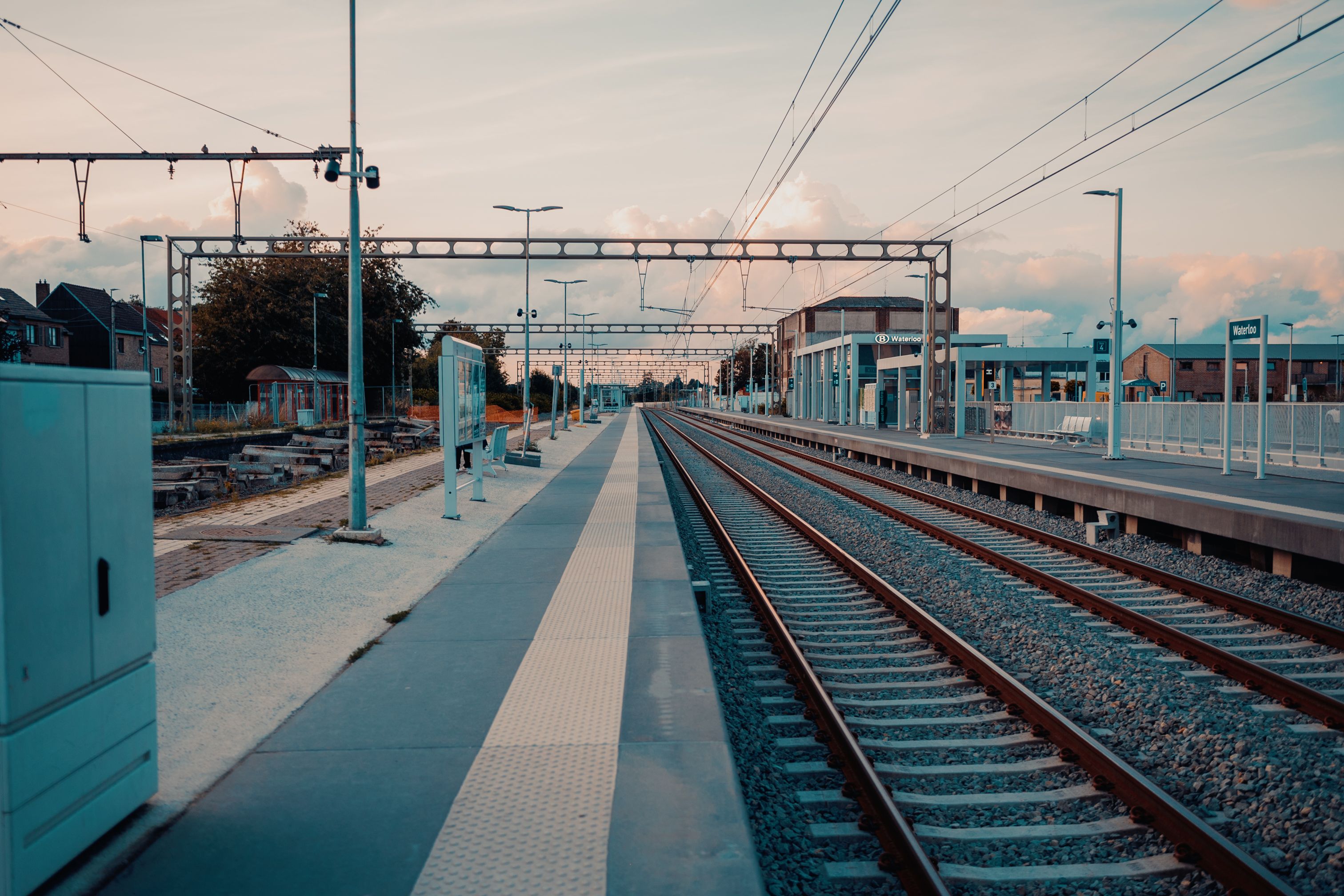 Railway Station Platform · Free Stock Photo