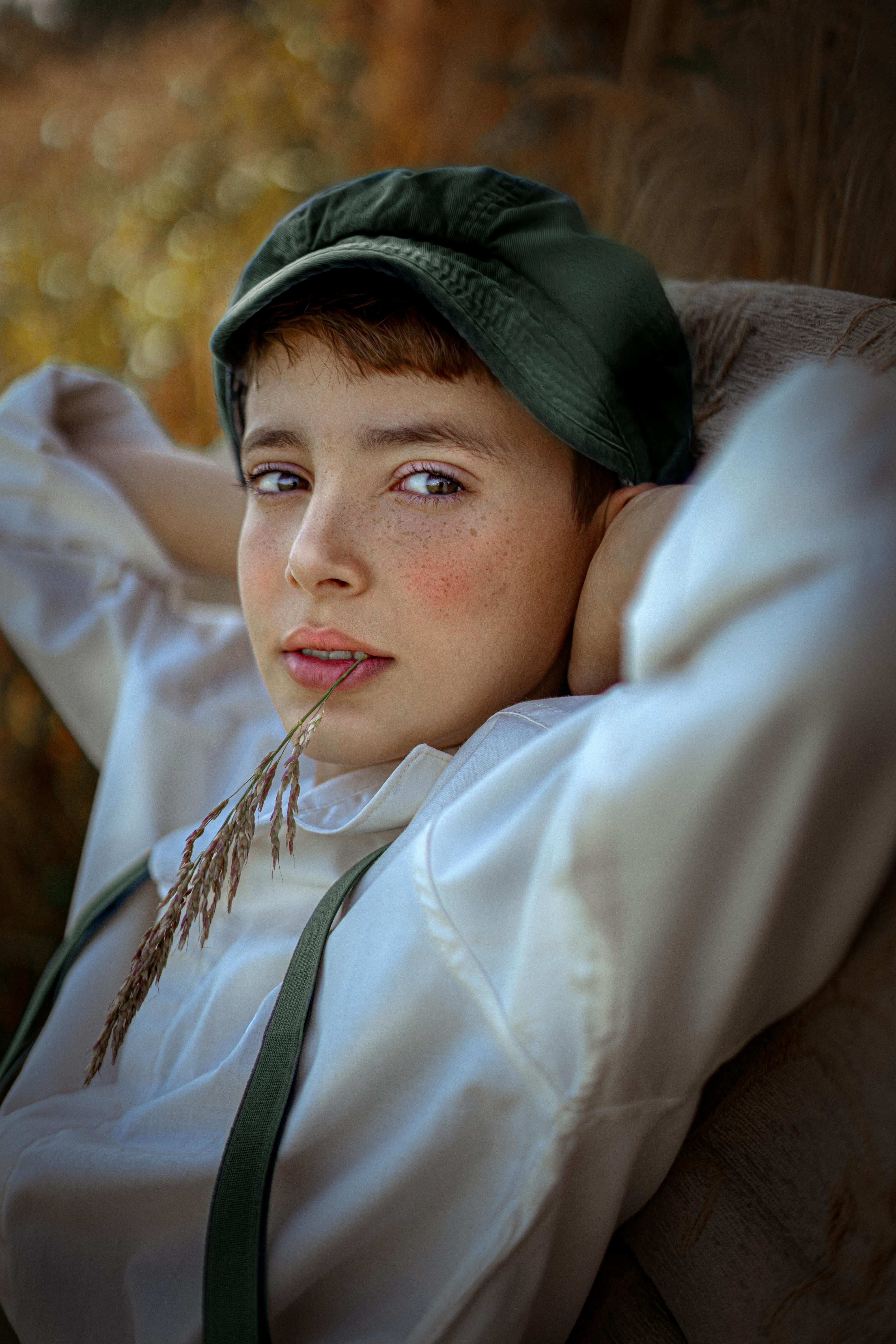 Boy in Hat · Free Stock Photo