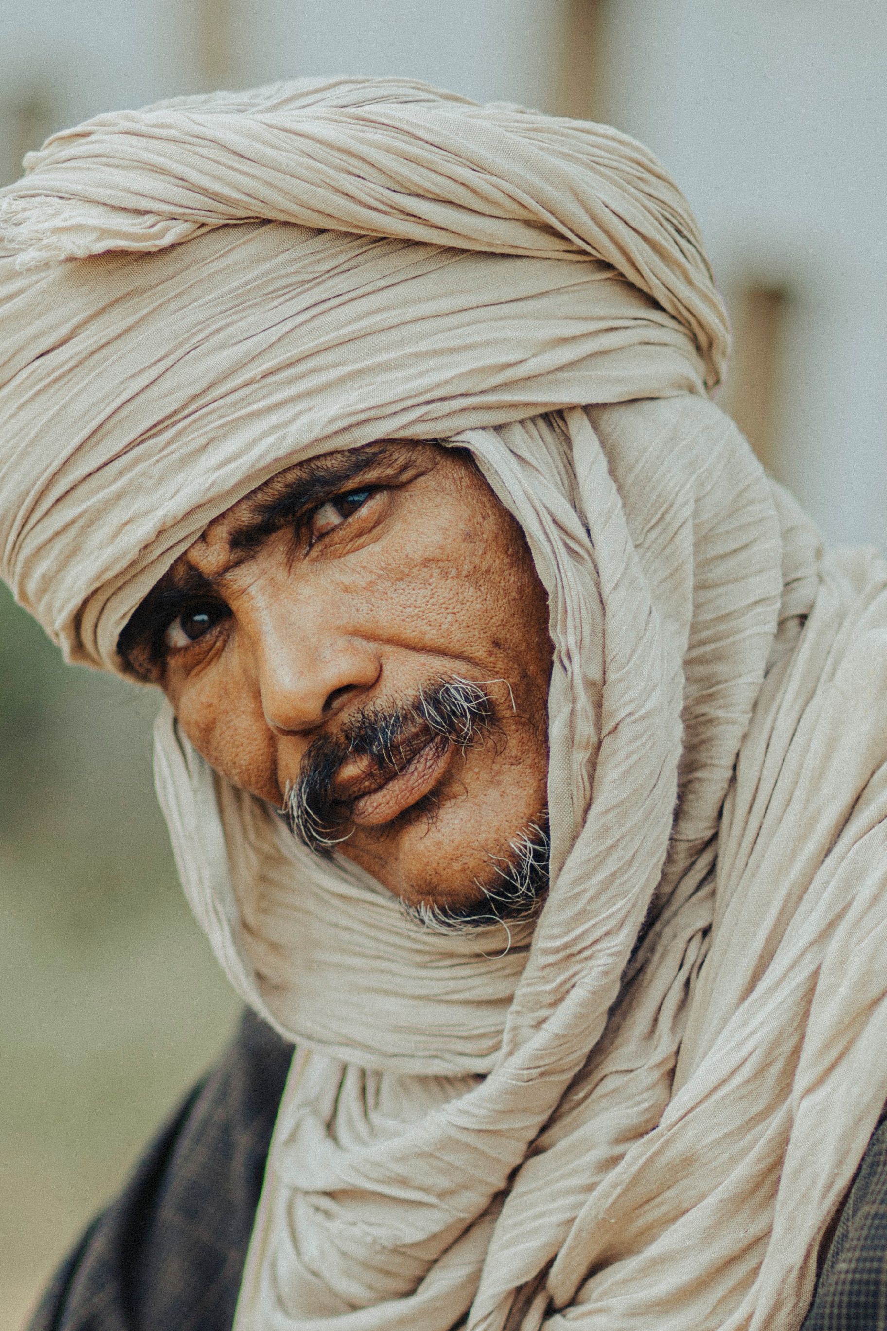 Portrait of Man in Turban · Free Stock Photo