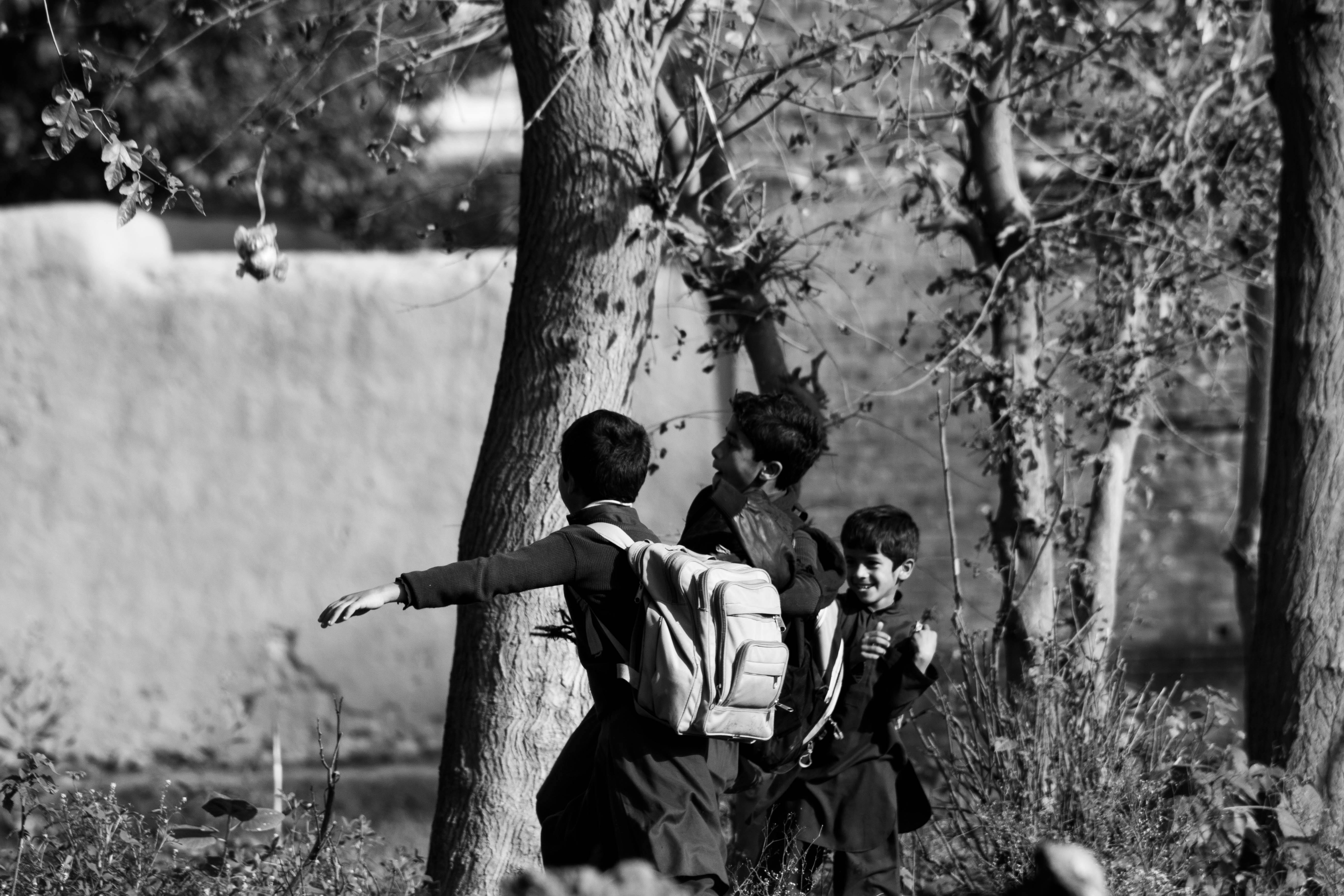 Kids Playing Ball on City Street · Free Stock Photo Kids Playing Ball on City Street · Free Stock Photo