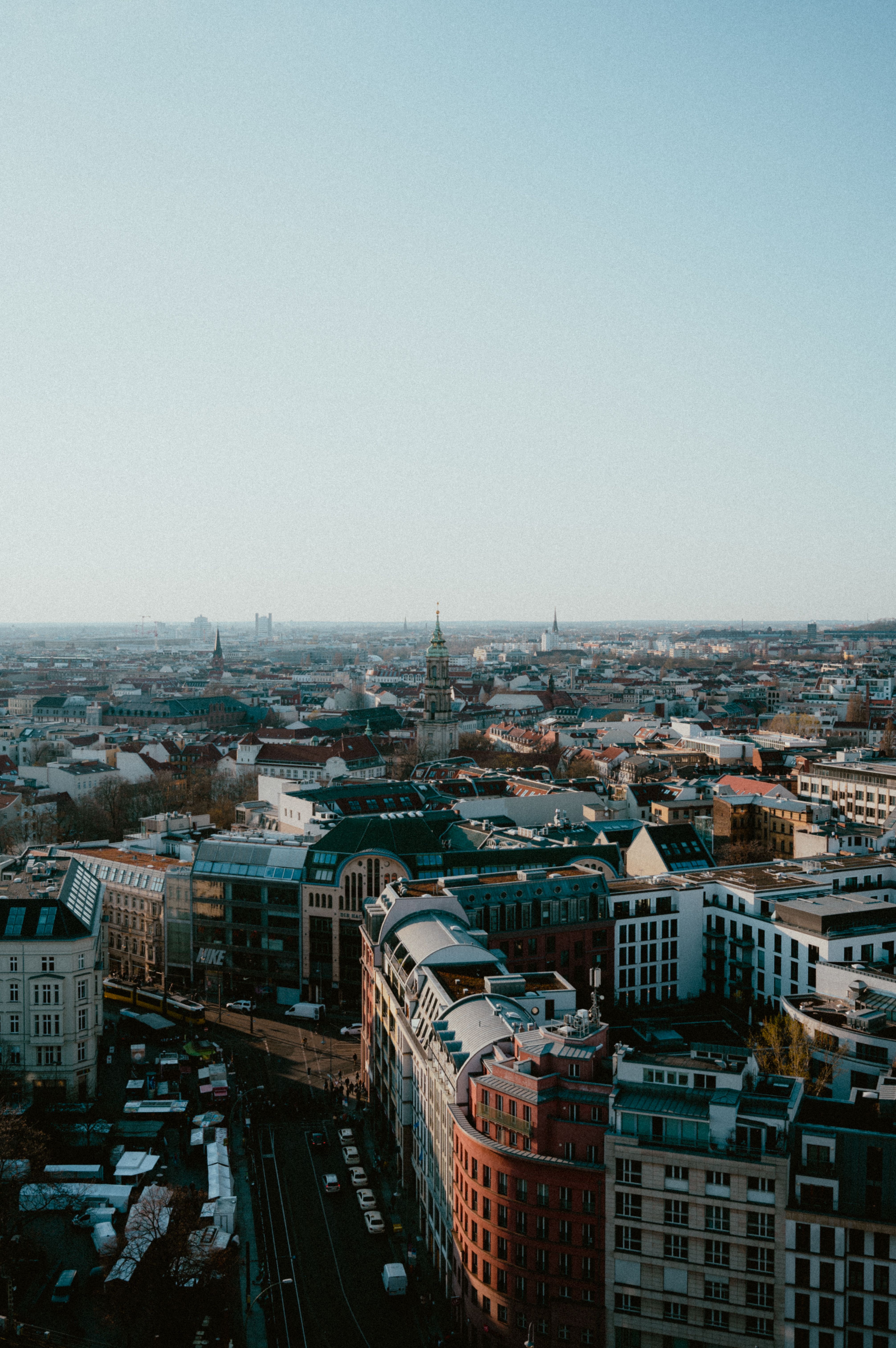 Drone Shot of City · Free Stock Photo