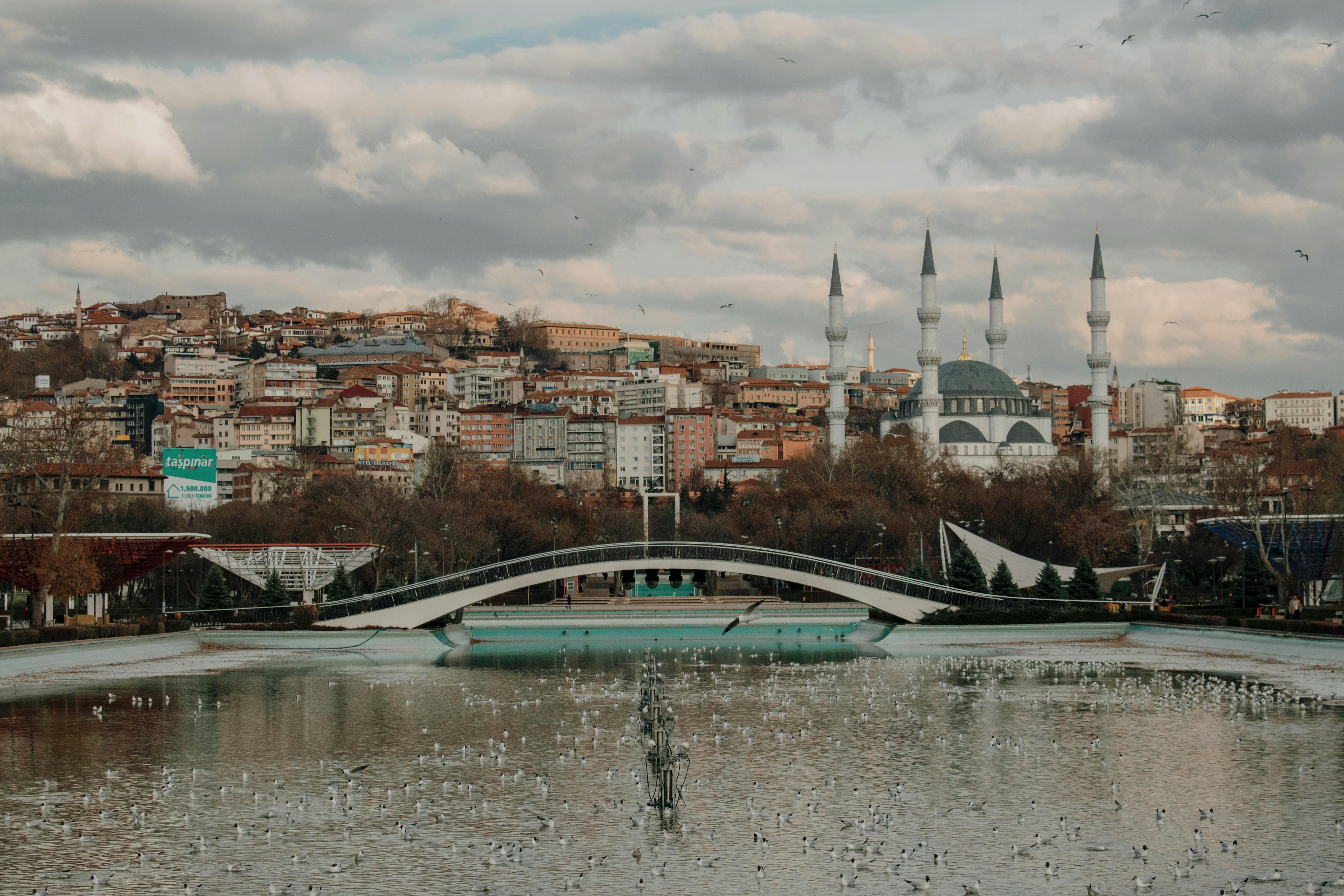 Park and Bridge in Ankara · Free Stock Photo