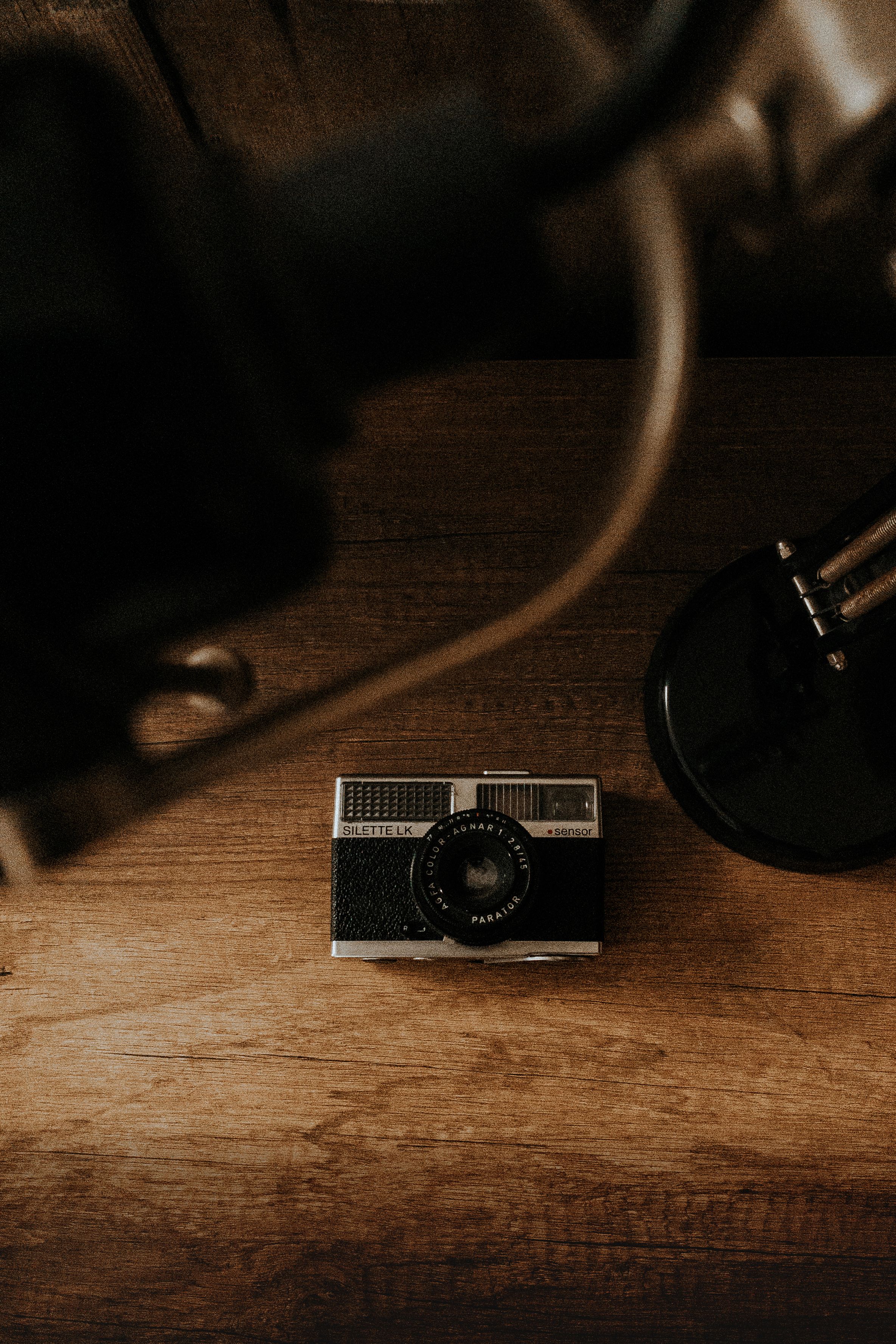 AGFA Optima Camera on Table · Free Stock Photo