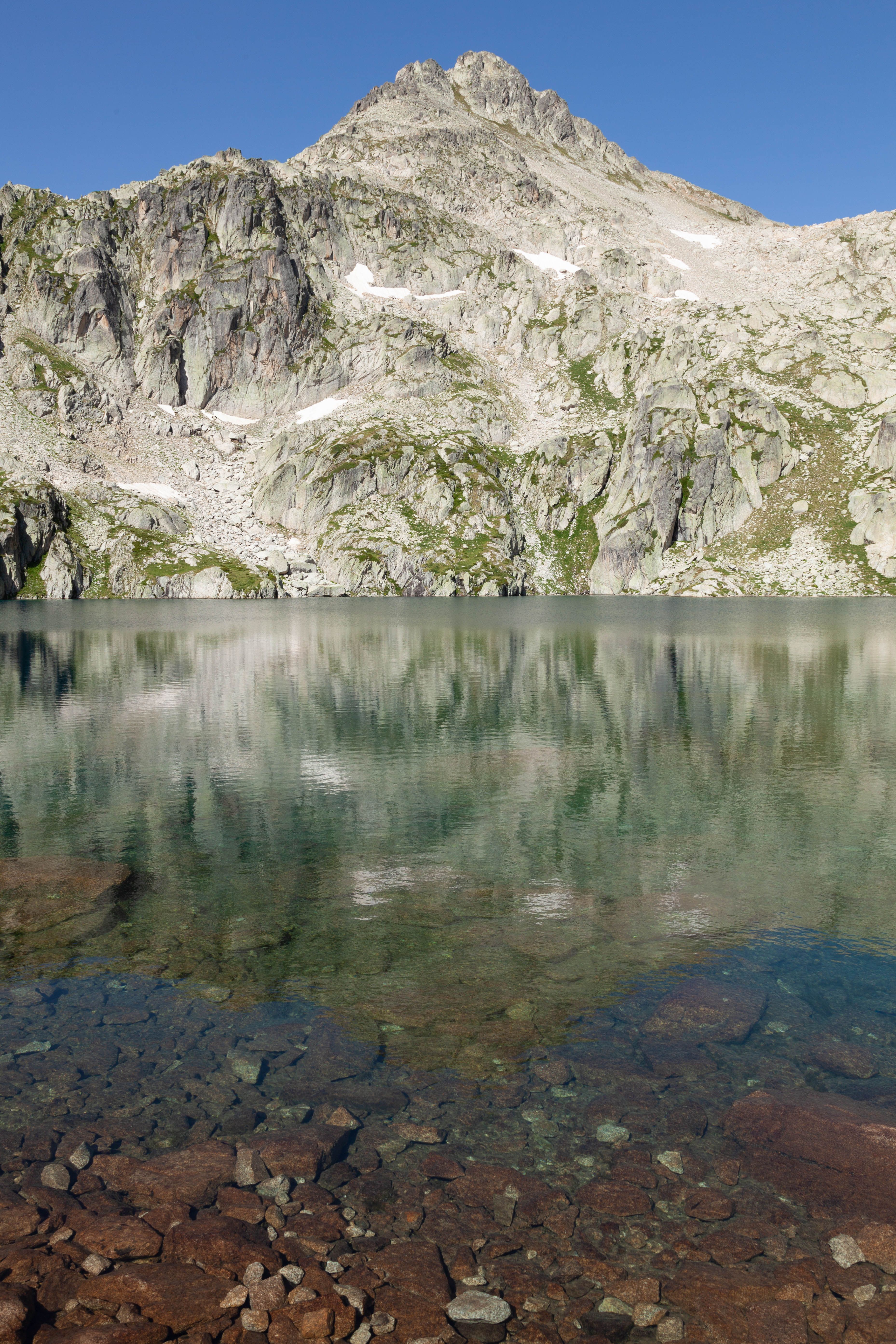 Rocky Mountain over Lake · Free Stock Photo