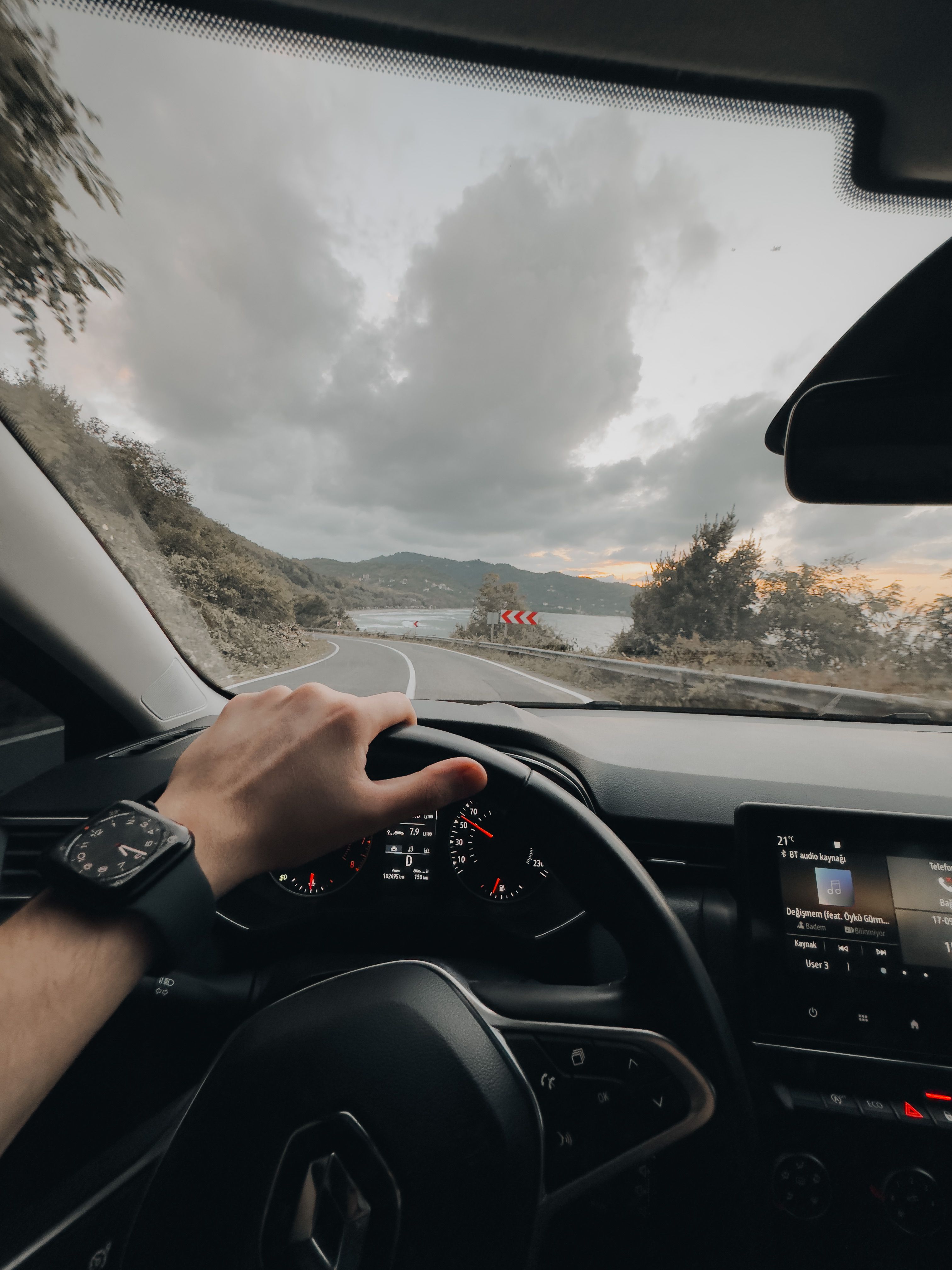 Man Driving a Car · Free Stock Photo