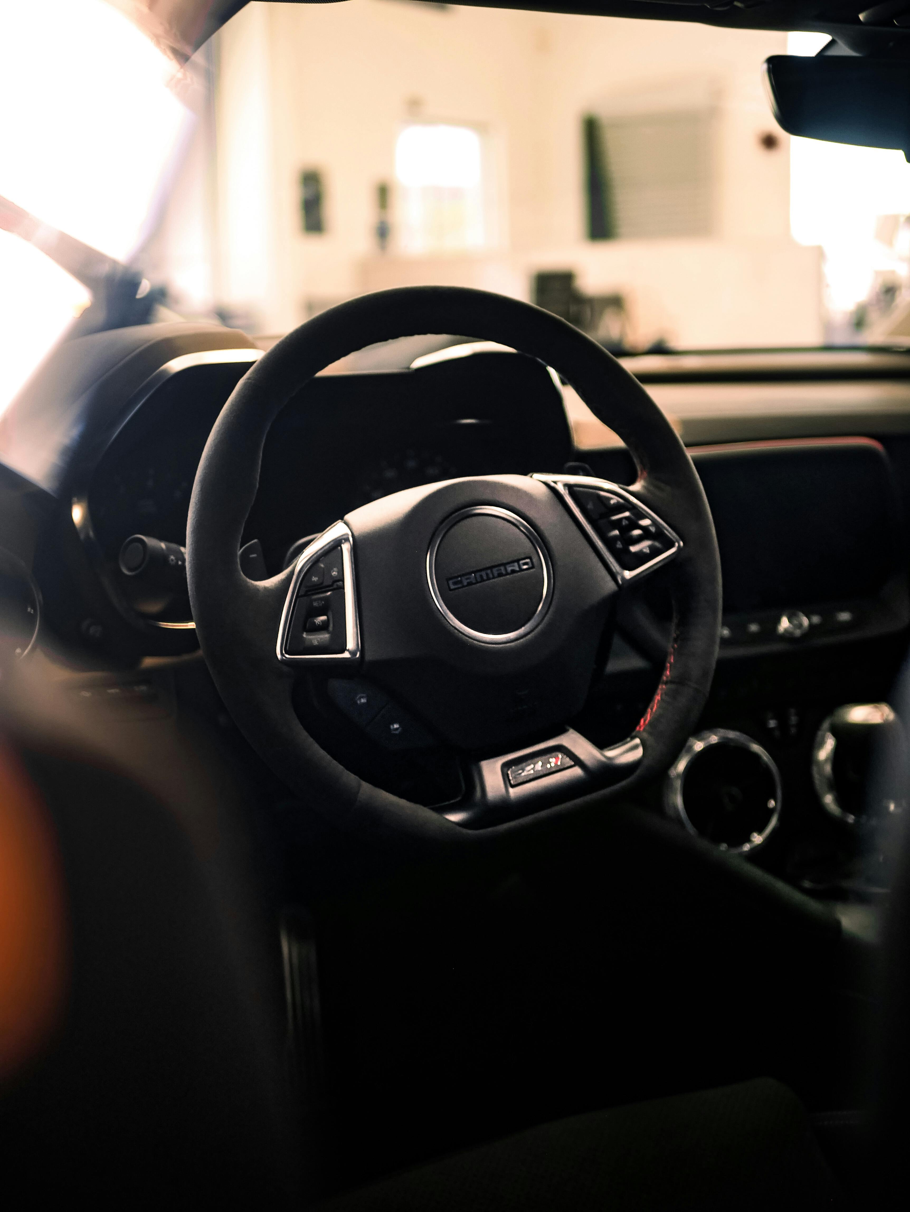 Interior of a Modern Chevrolet Camaro · Free Stock Photo