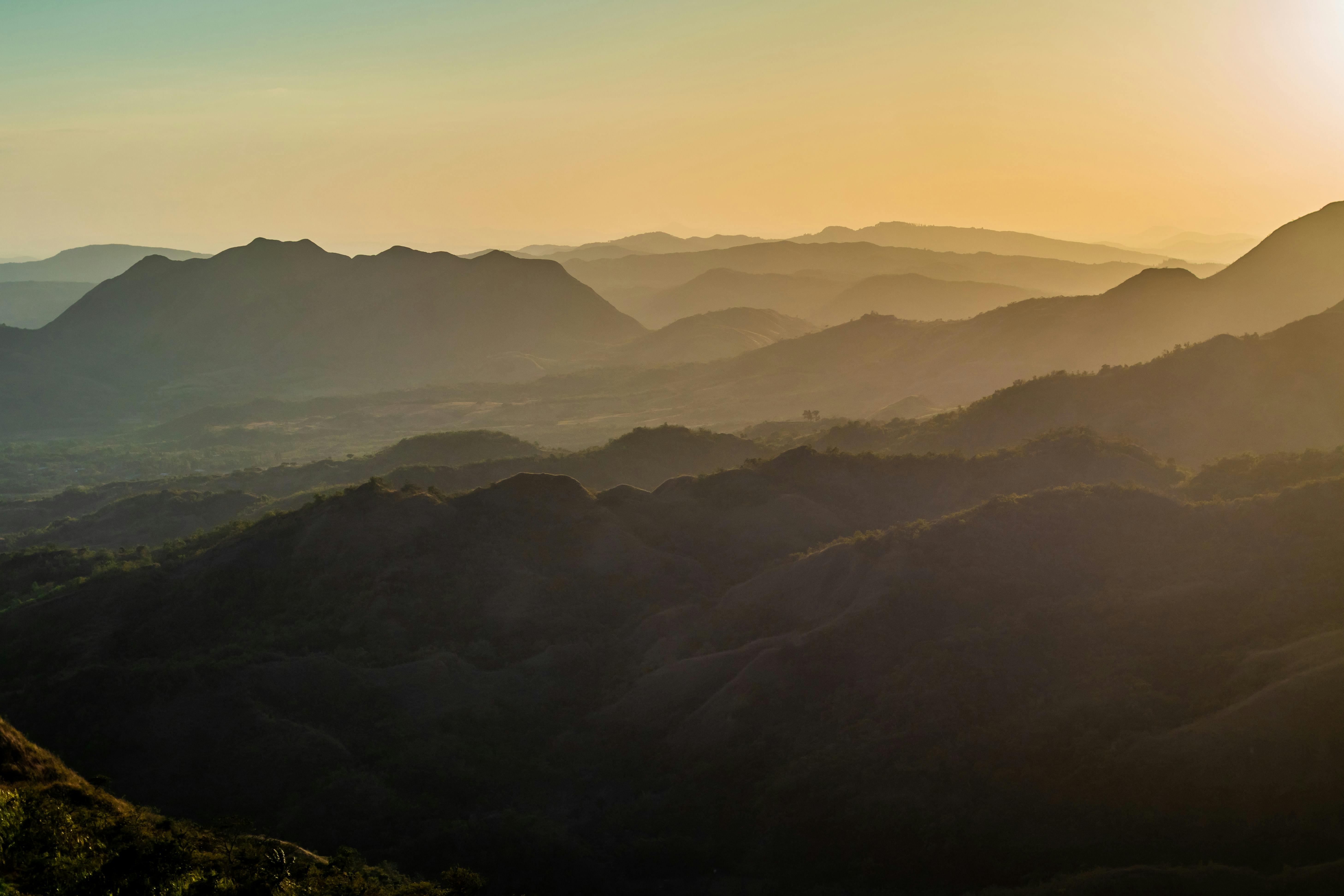 View Of Hills and Mountains · Free Stock Photo