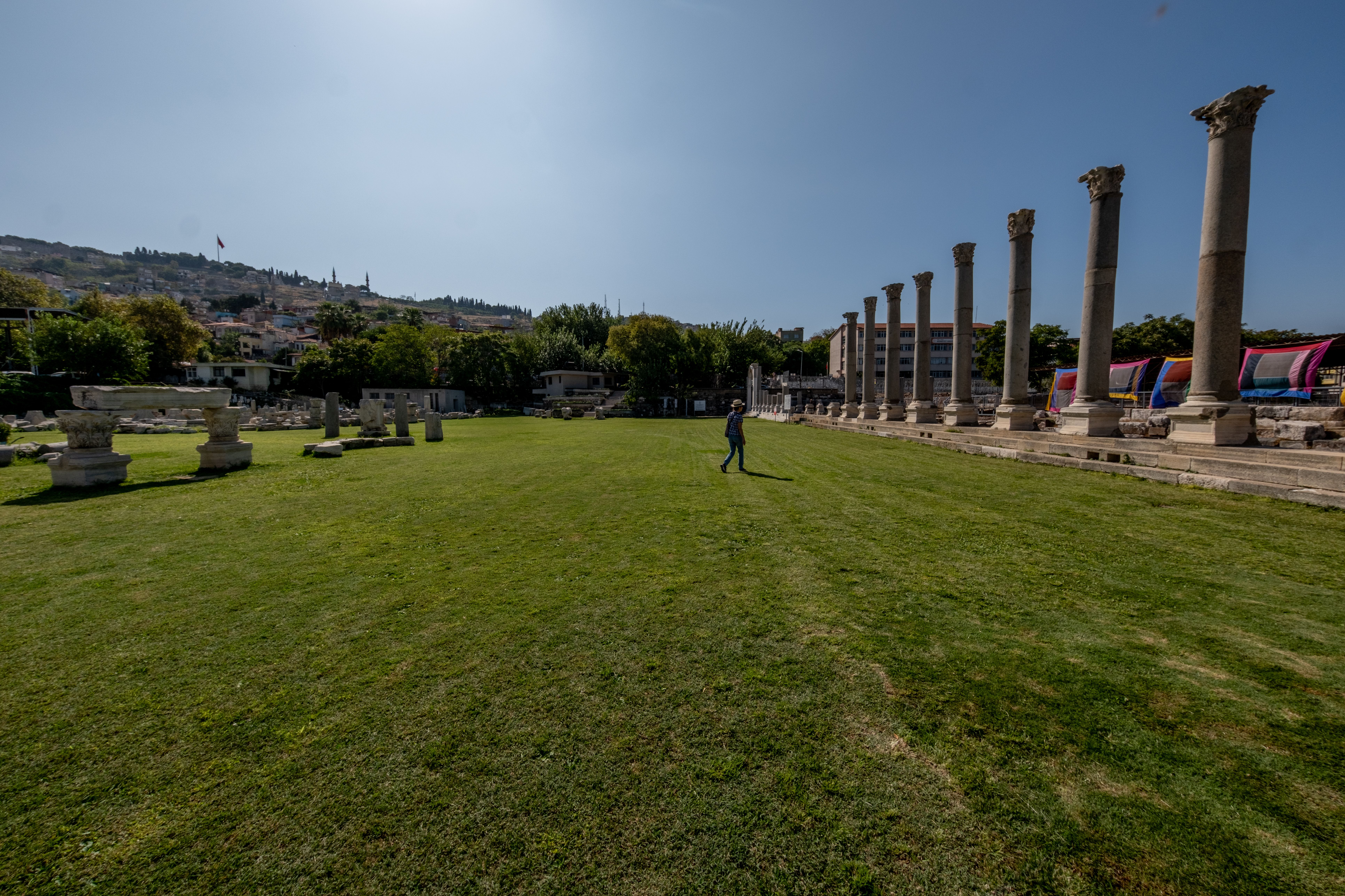 Columns in the Agora of Smyrna, Izmir, Turkey · Free Stock Photo