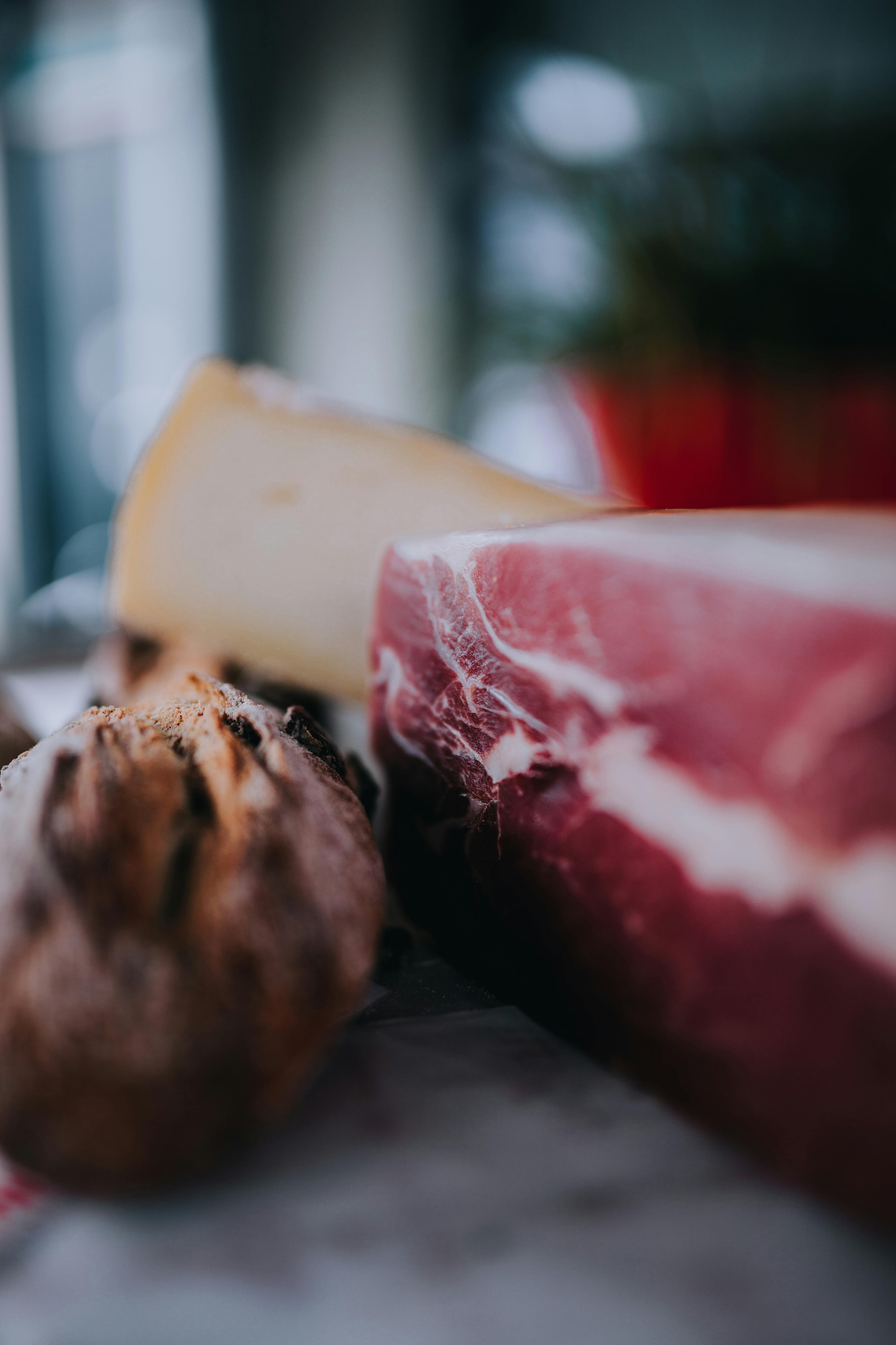 Bread and Meat · Free Stock Photo