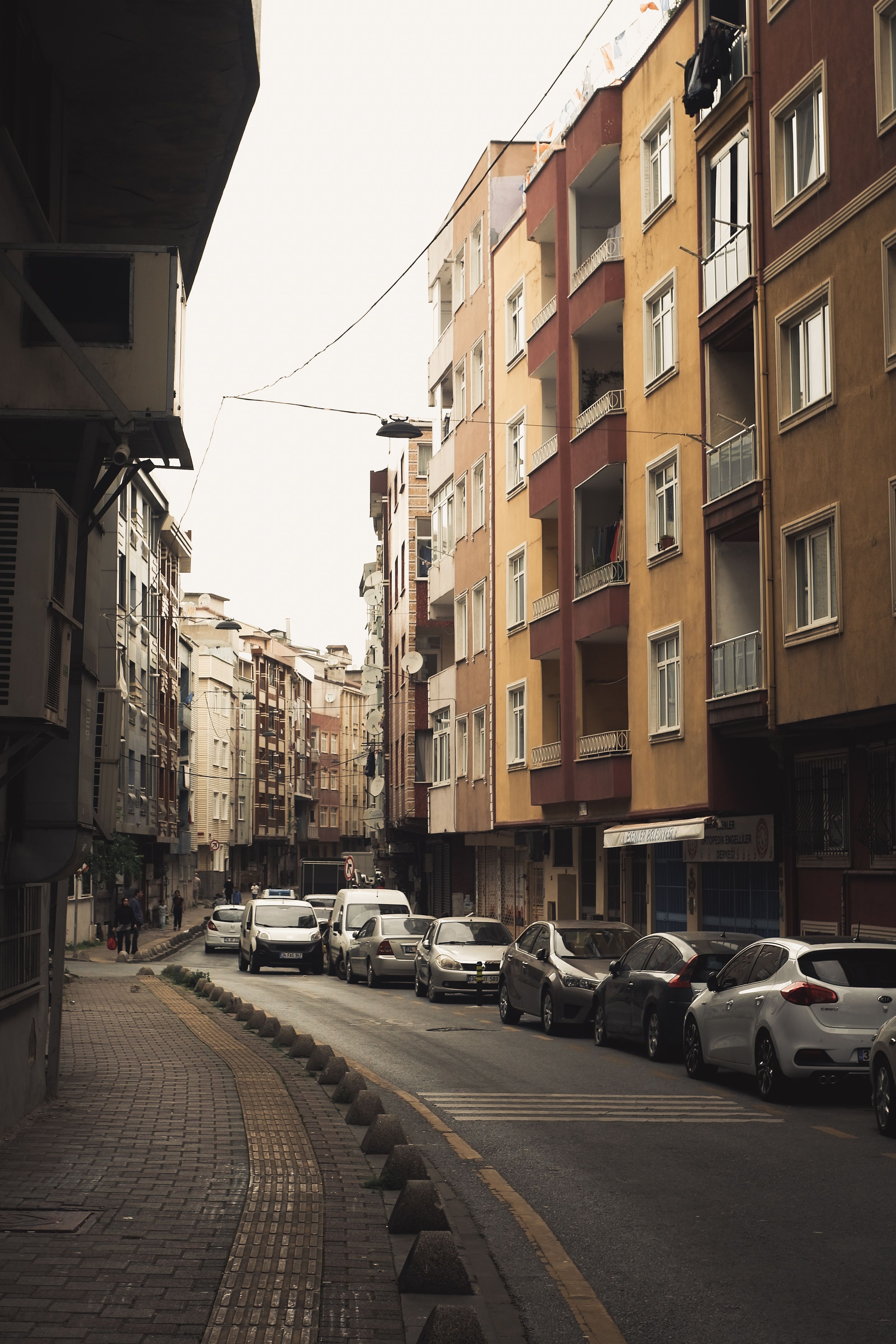 Narrow Space between Residential Buildings · Free Stock Photo
