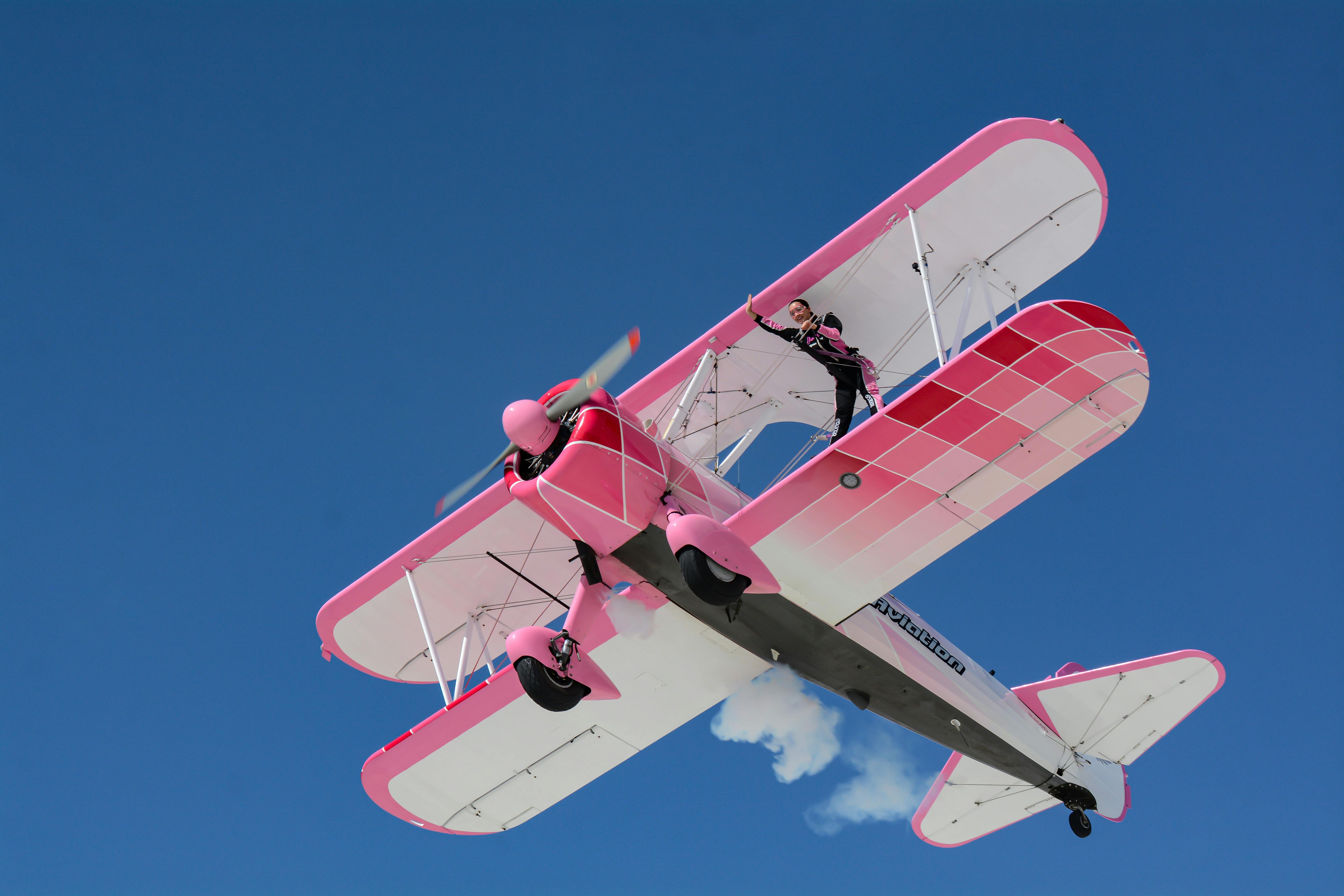 Pink Biplane Photos, Download The BEST Free Pink Biplane Stock Photos ...