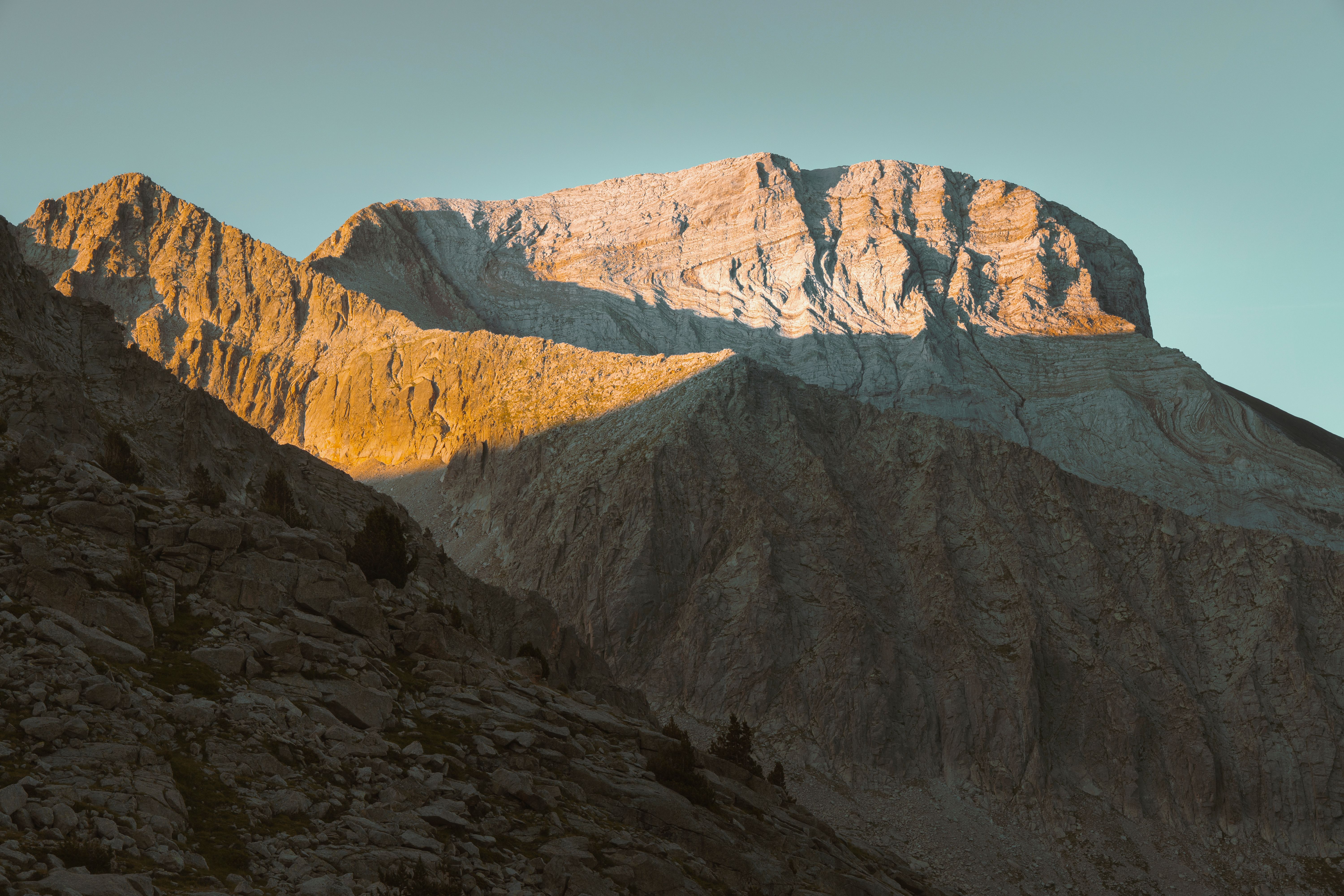 Rocky Mountains in Shadow · Free Stock Photo