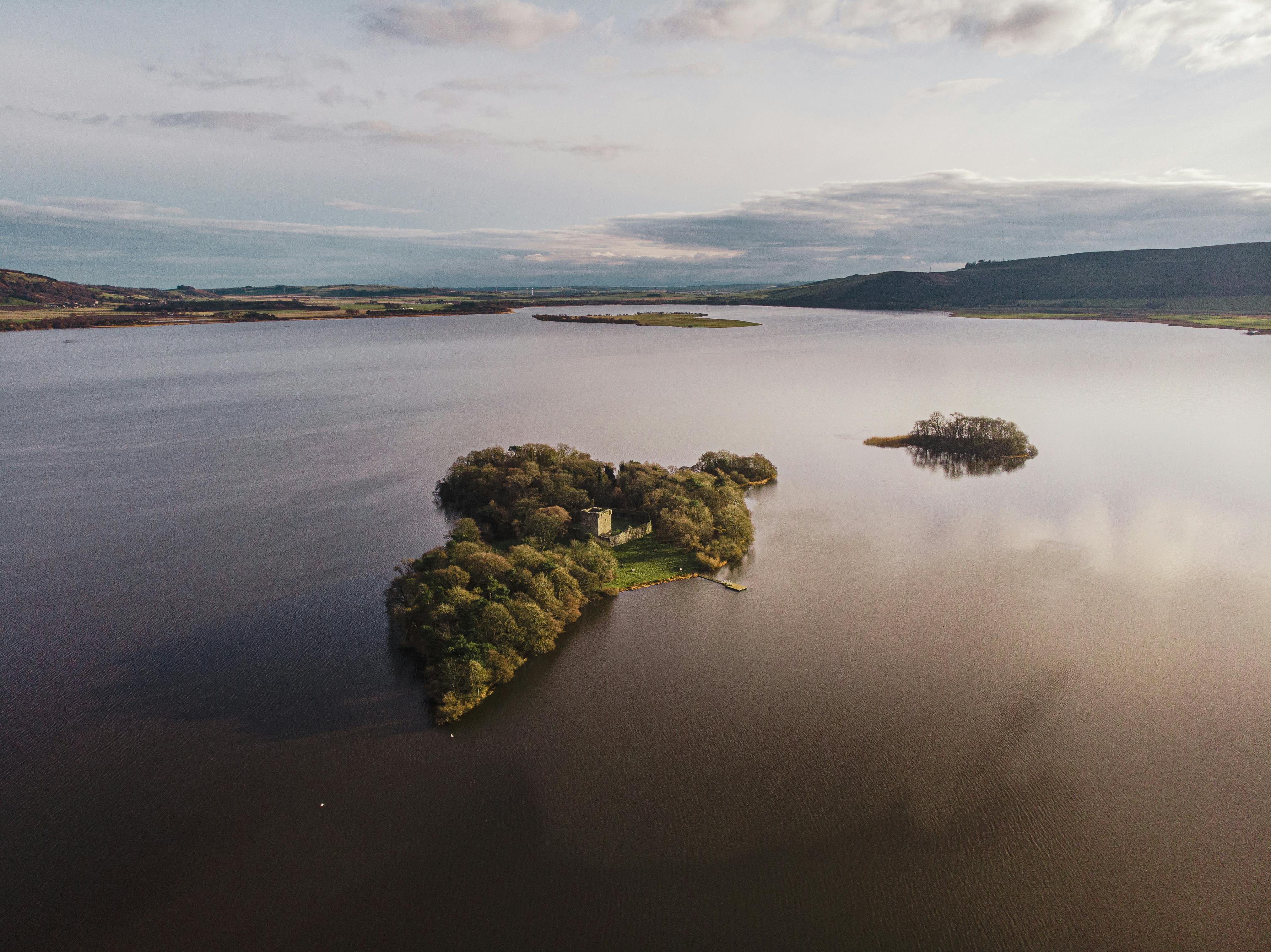 Little Island on a Lake · Free Stock Photo