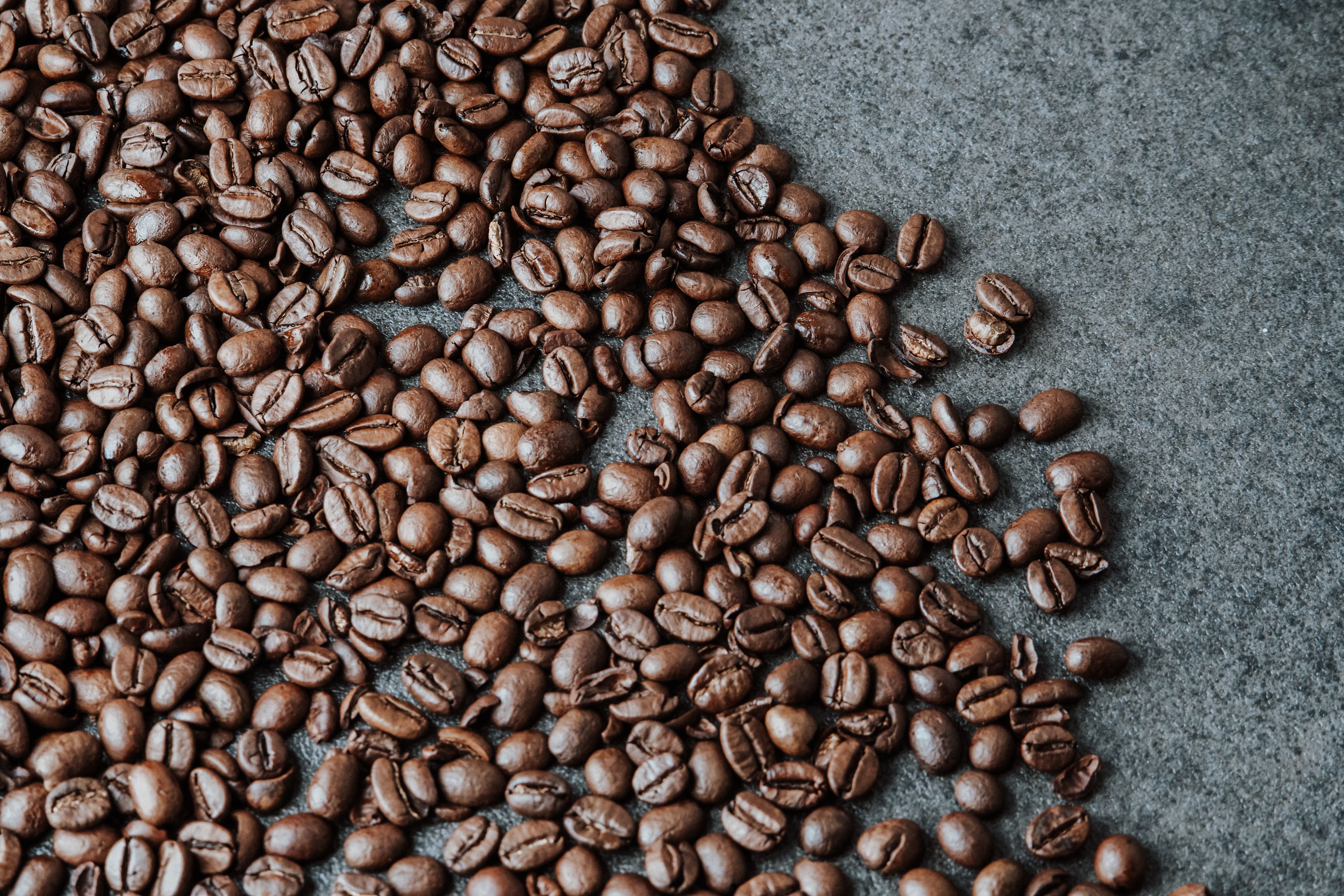 Crop person pouring out roasted coffee beans in burlap sack · Free ...
