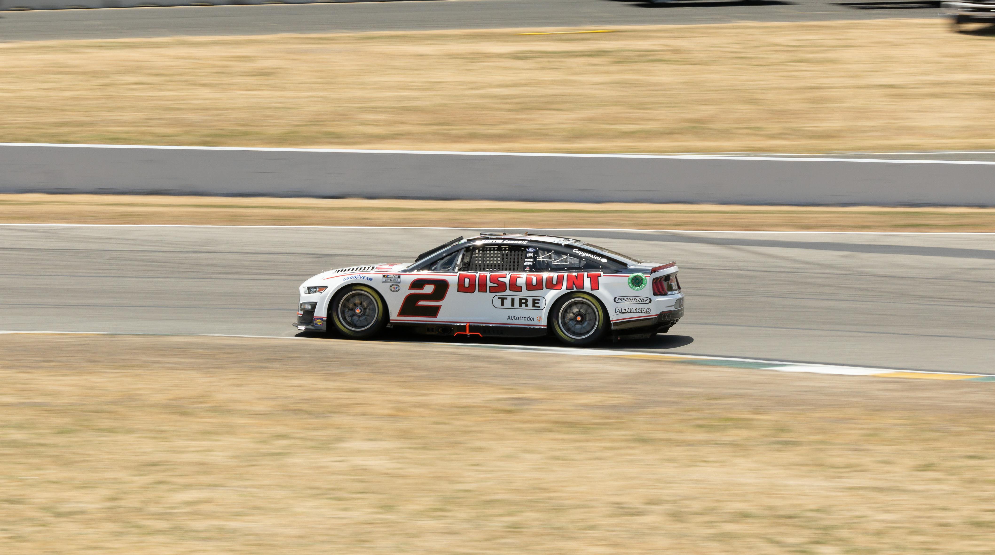 Photo of a Race Care on a Track, and a Field in Blurred Motion · Free ...