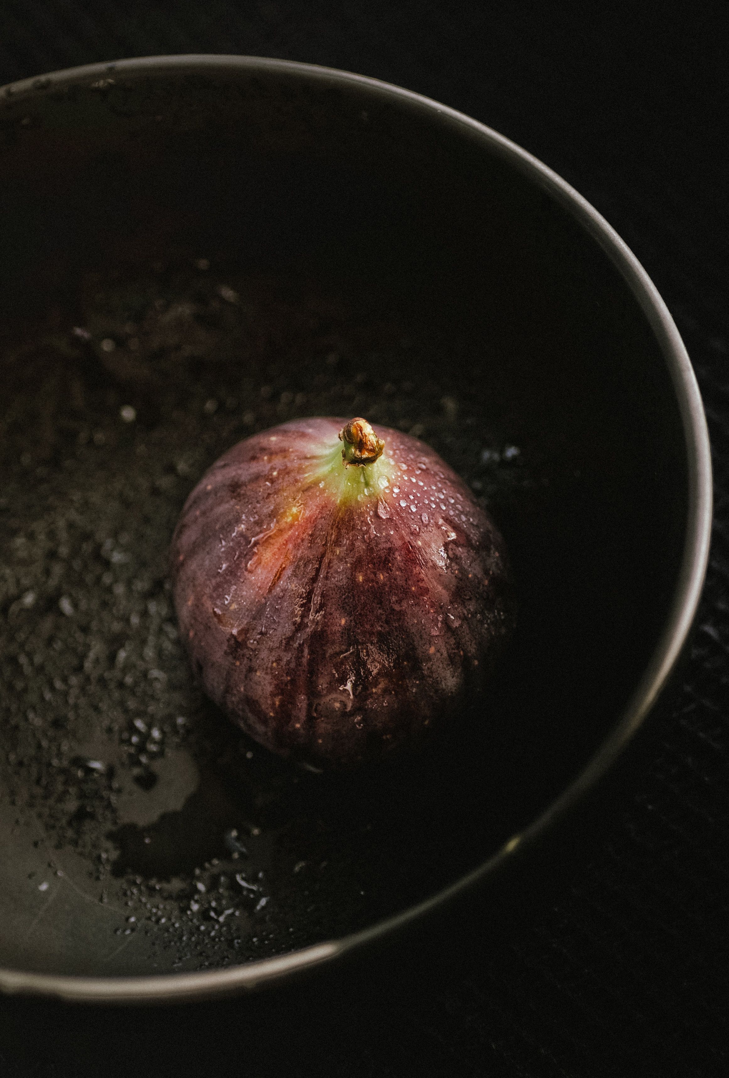 Whole Fig in Frying Pan · Free Stock Photo