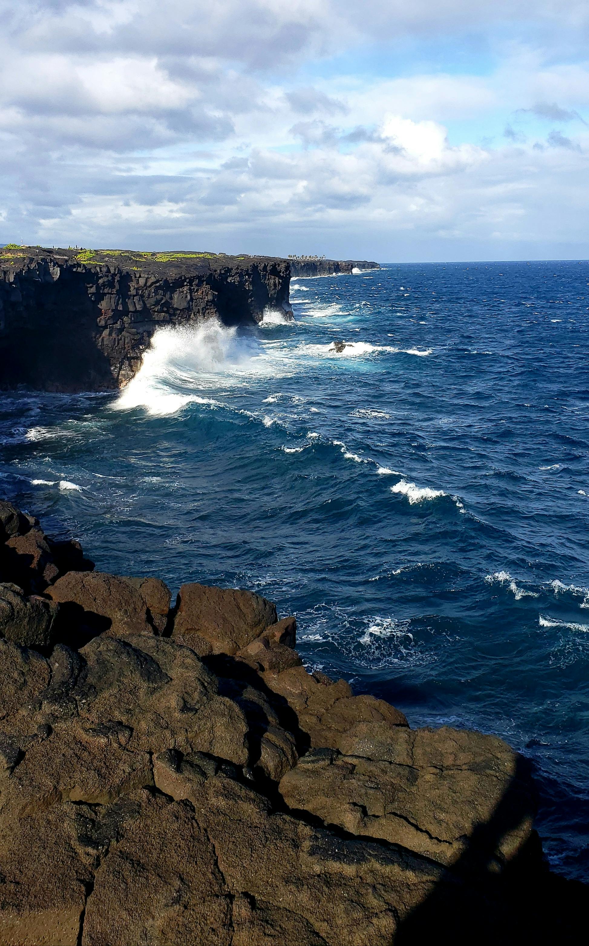Photo of a Scenic Seacoast · Free Stock Photo
