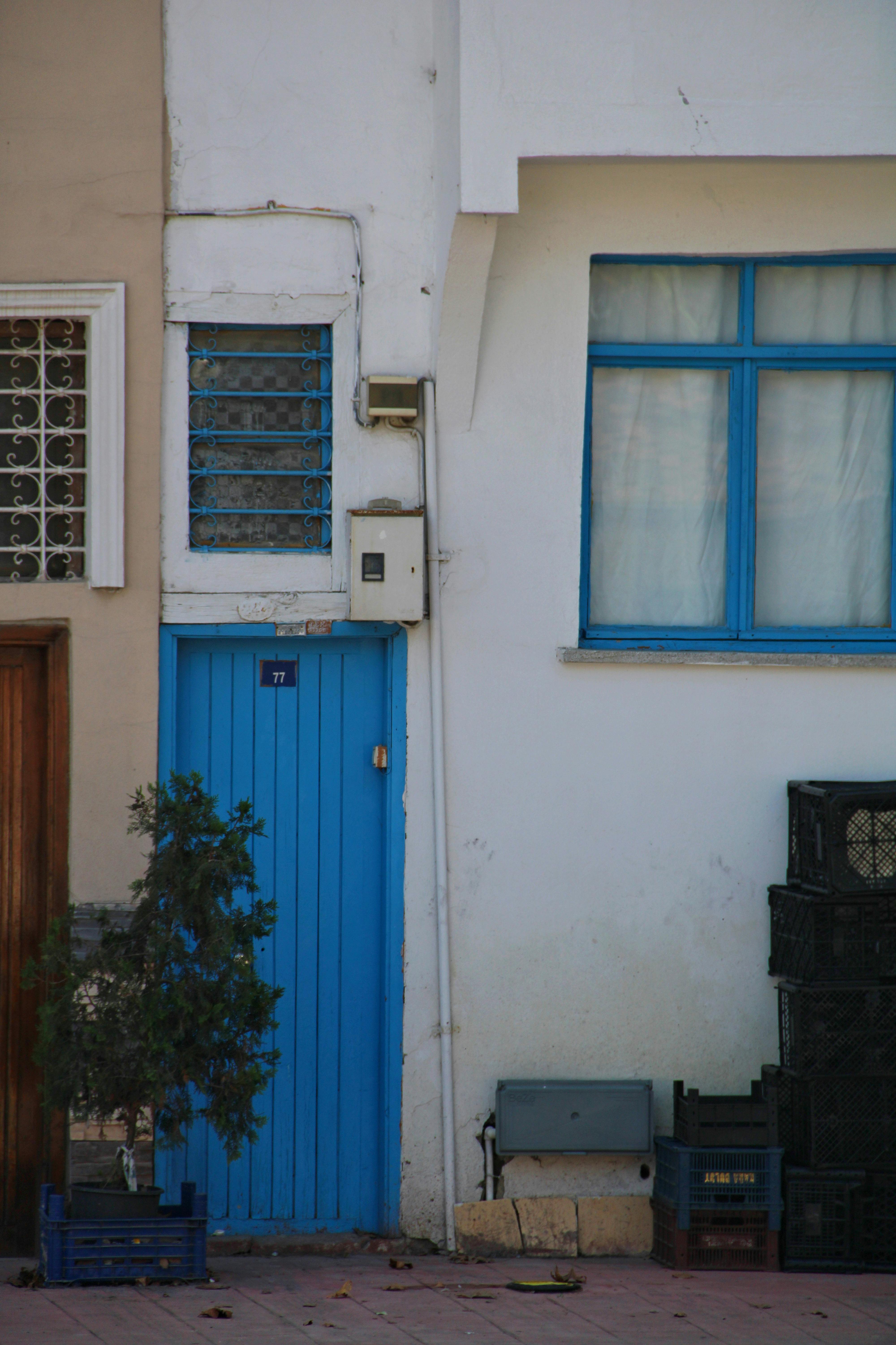 Blue Window Frames Photos, Download The BEST Free Blue Window Frames ...