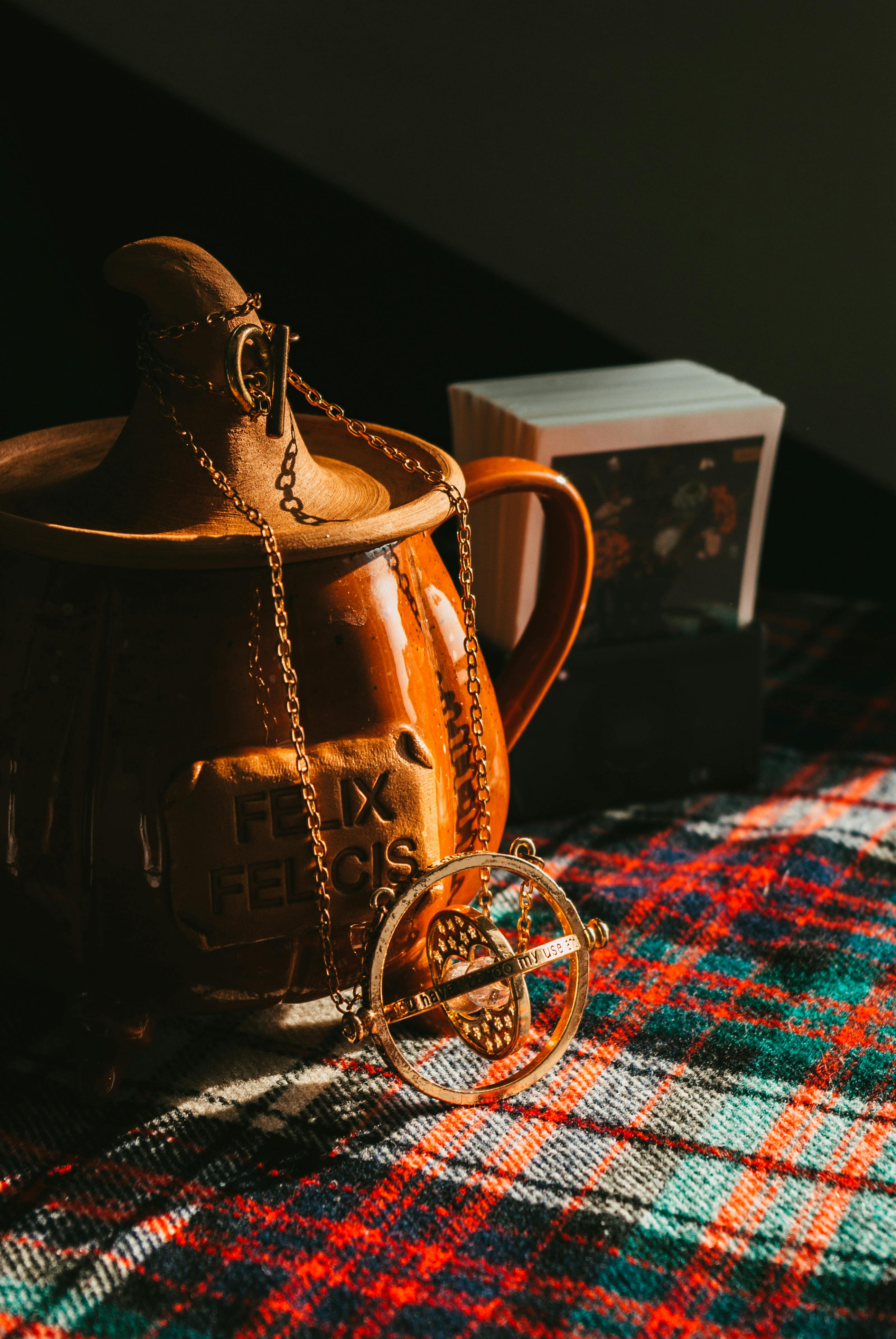 Rustic Jug on Table · Free Stock Photo