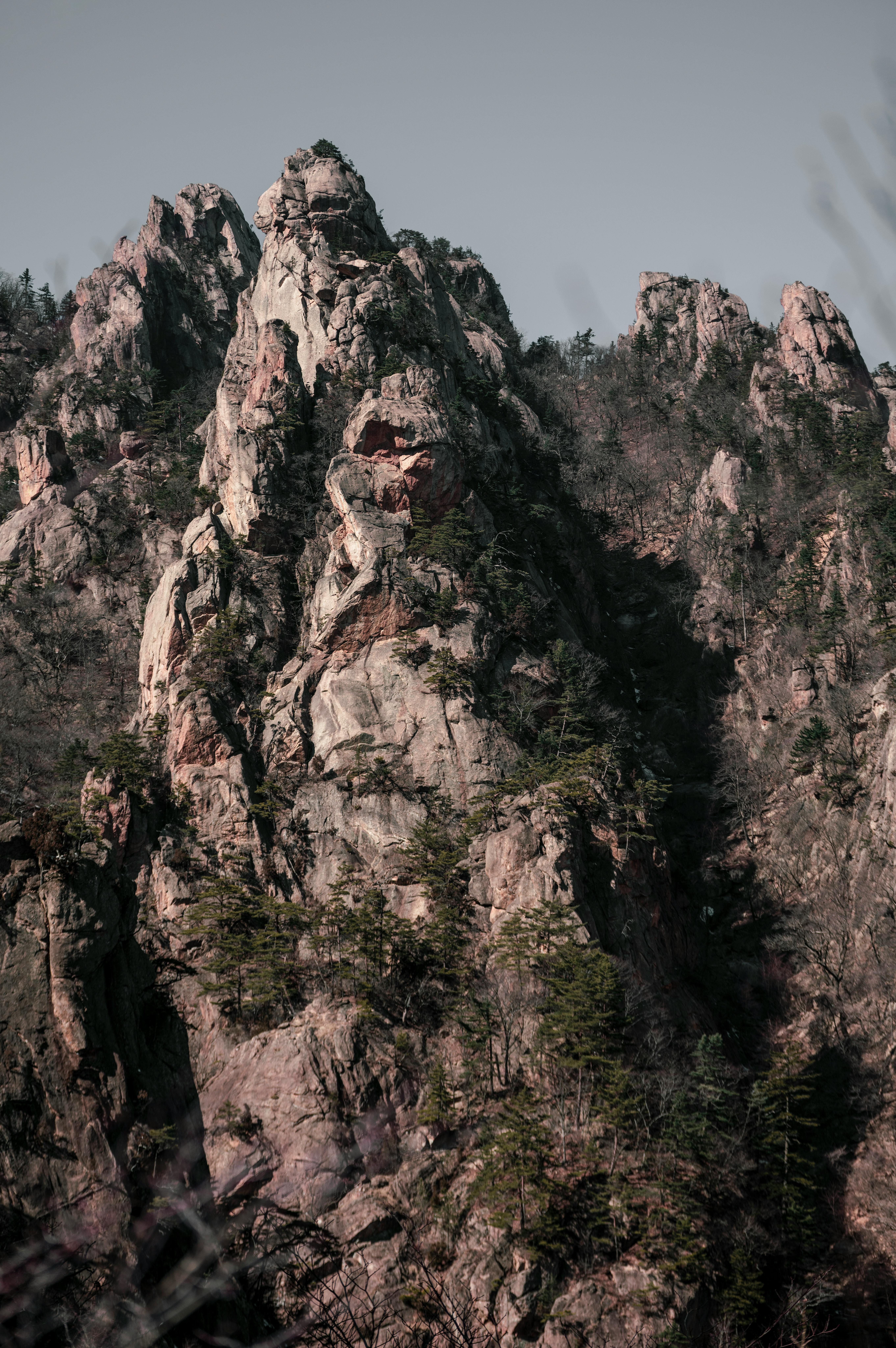 Rocky Taebaek Mountains in South Korea · Free Stock Photo