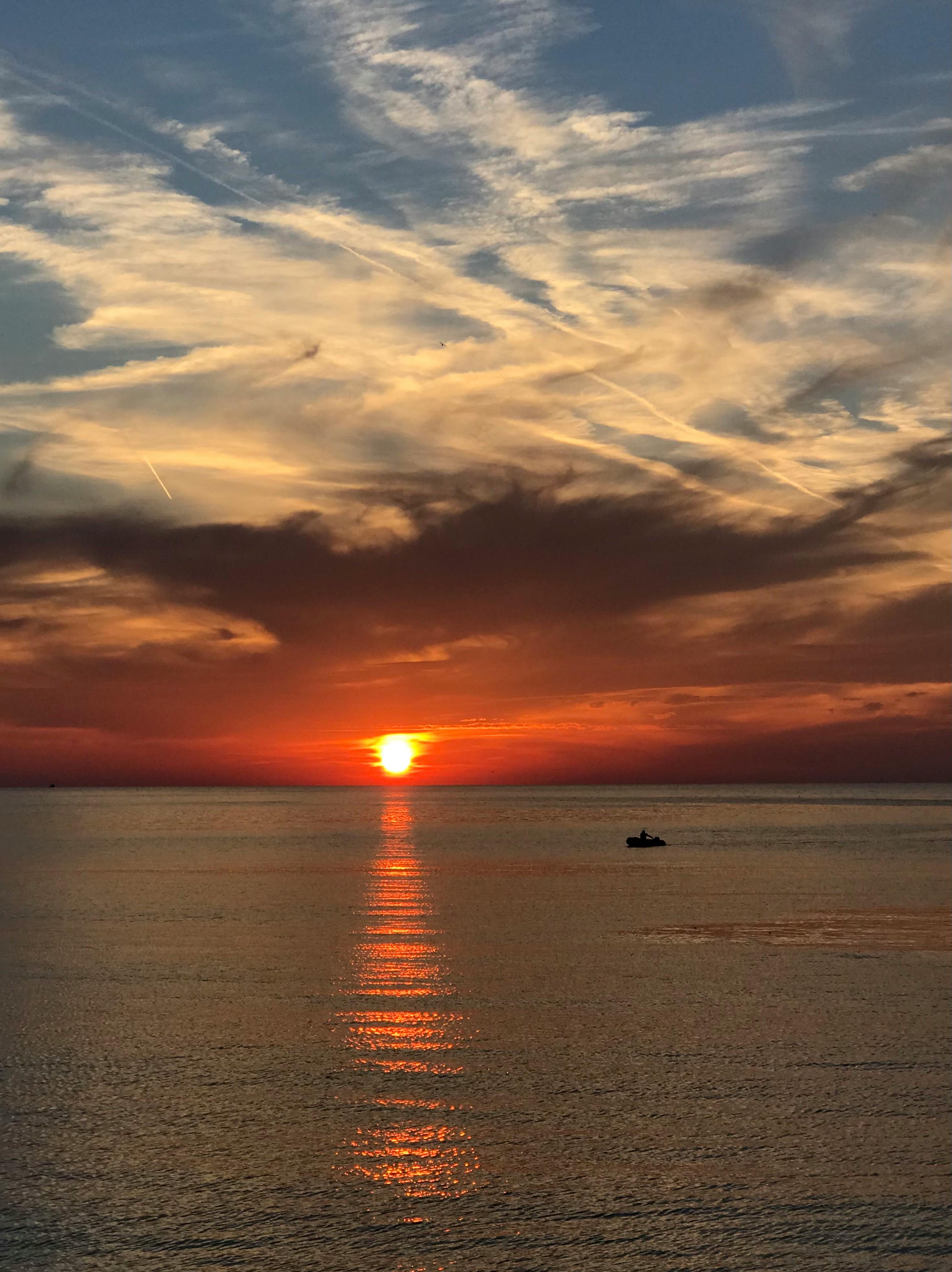 Body of Water during Sunset · Free Stock Photo