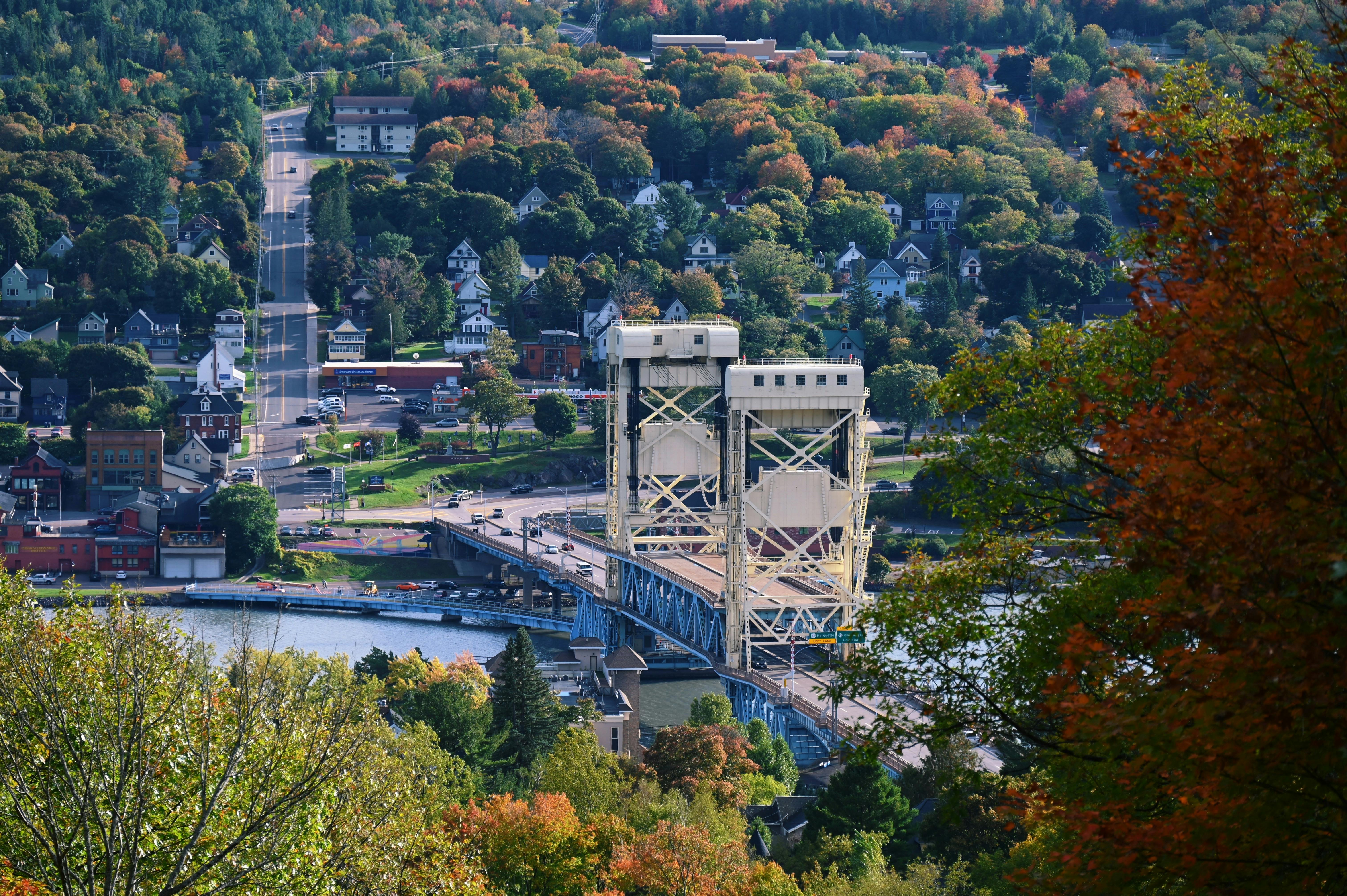Portage Canal Lift Bridge · Free Stock Photo