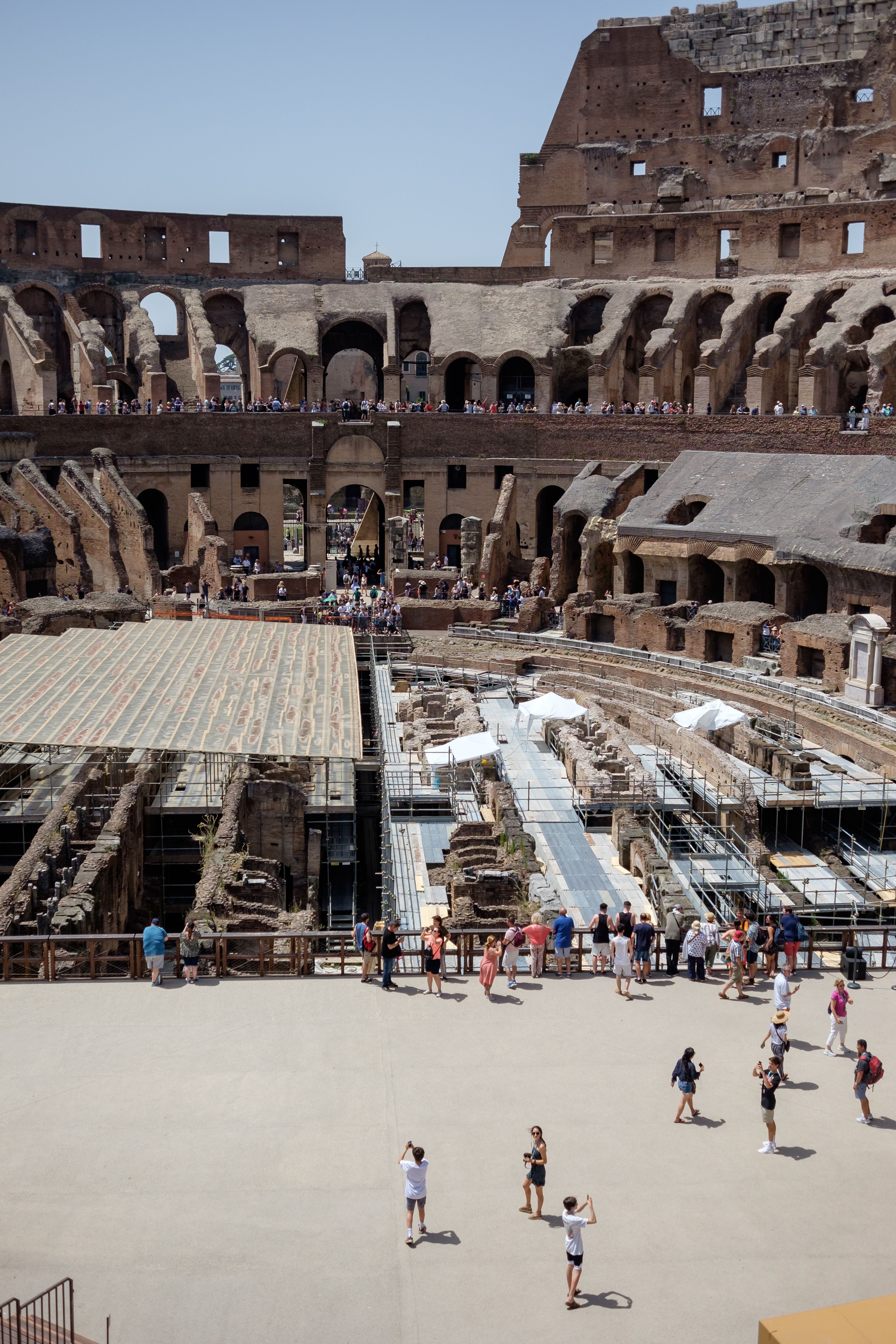 People Walking Near The Colosseum · Free Stock Photo