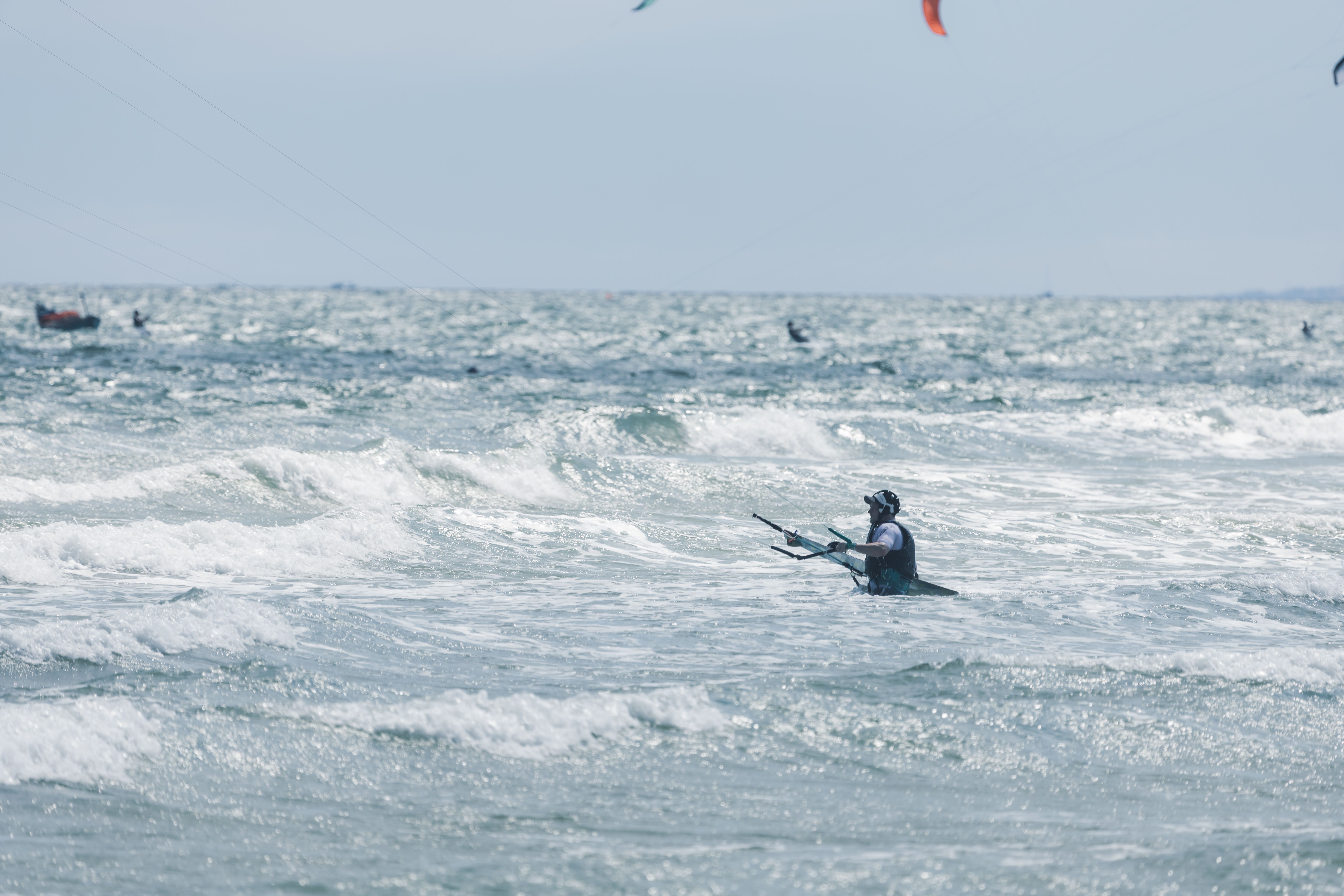 Man Surfing on Sea Shore · Free Stock Photo