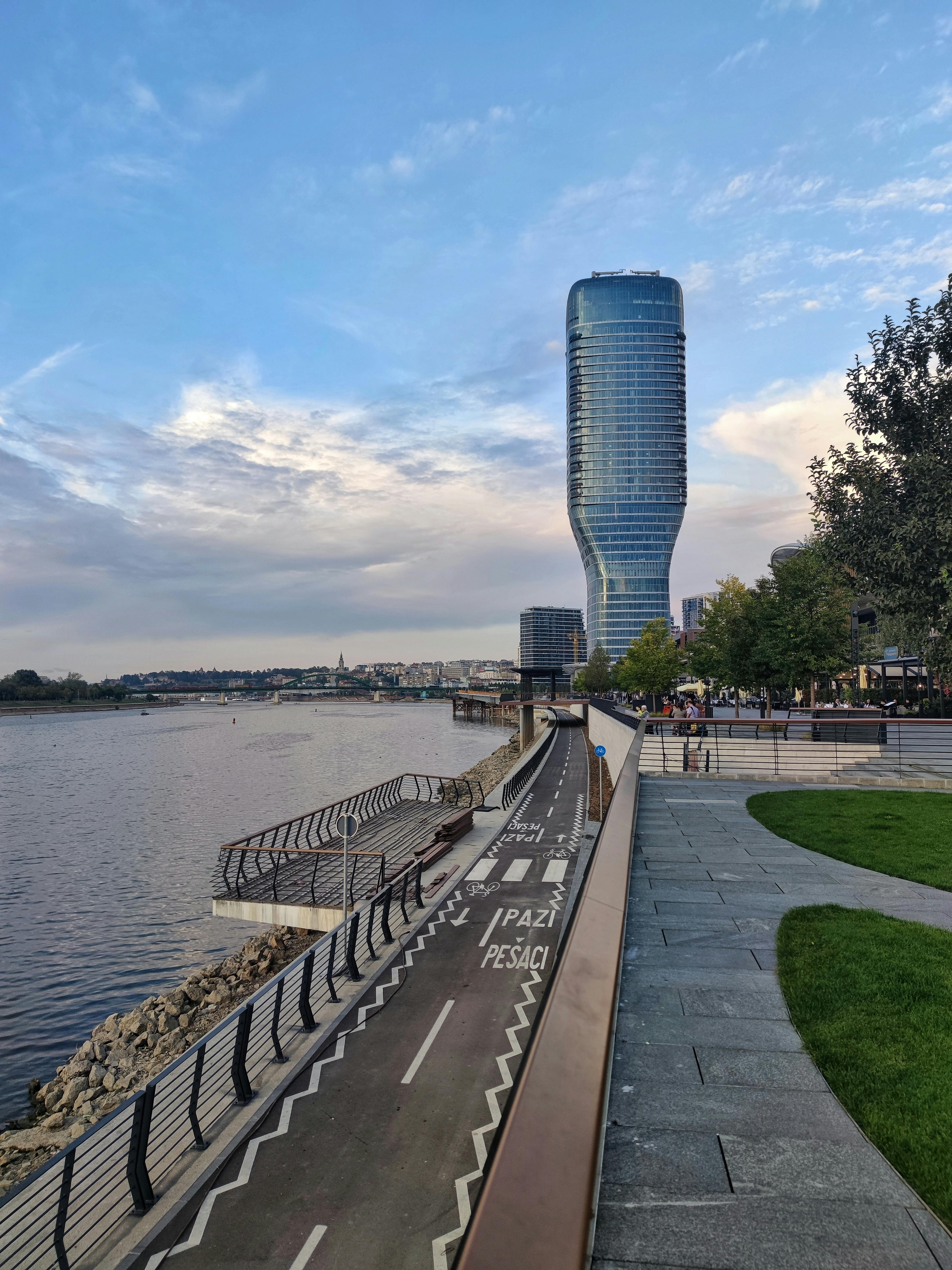 Belgrade Tower by Danube · Free Stock Photo