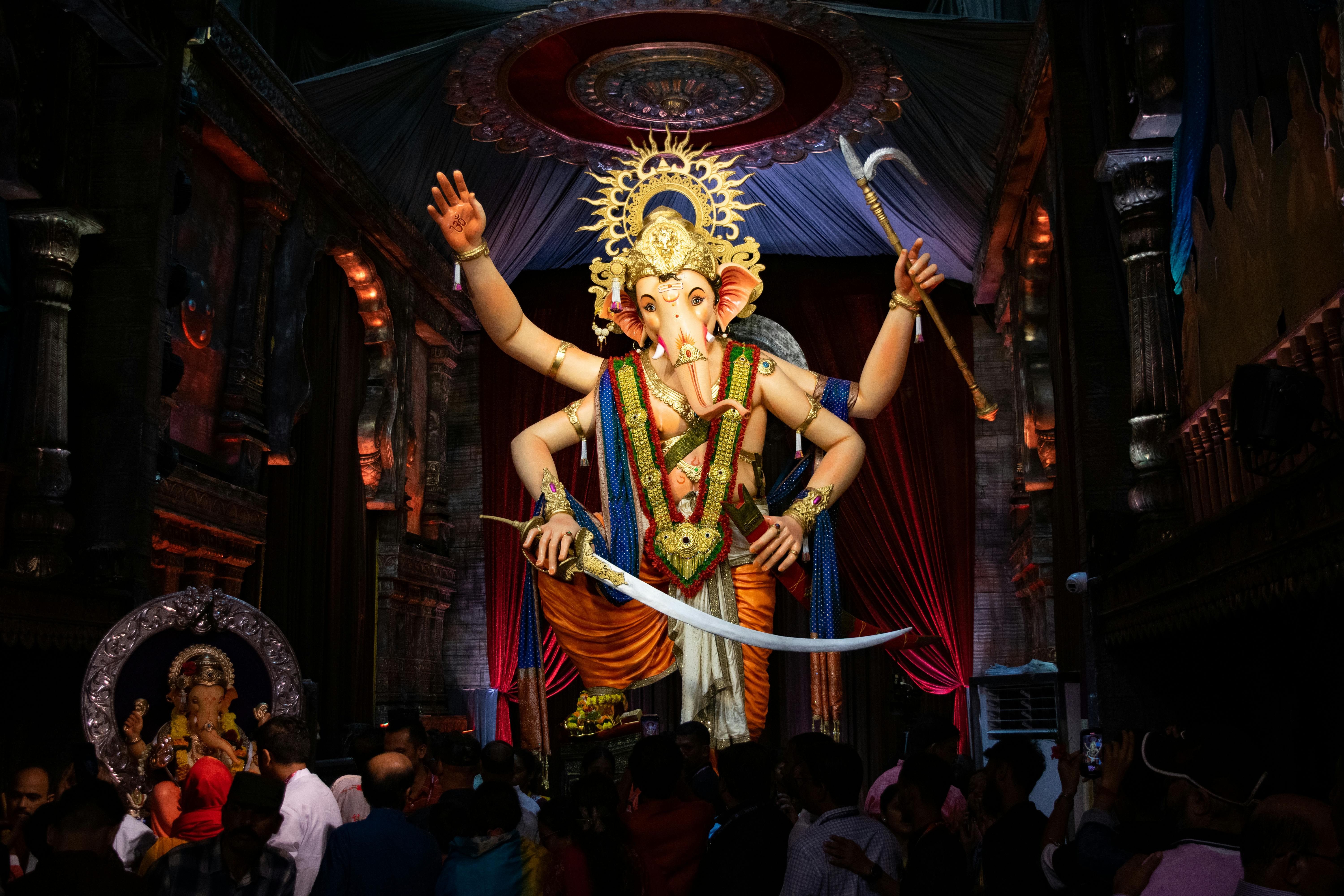 Mumbai Cha Raja 2023 · Free Stock Photo