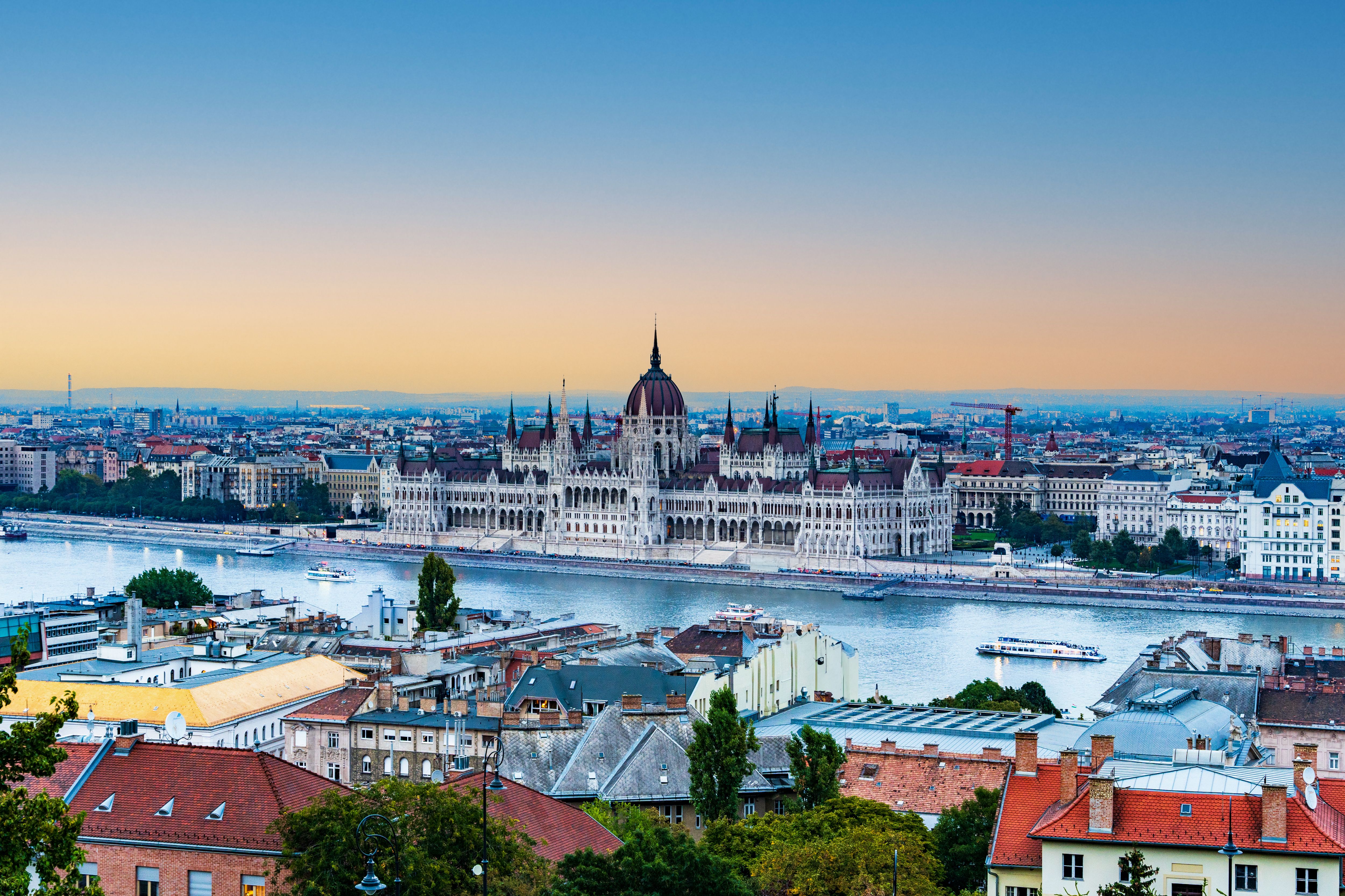 Budapest and the Hungarian Parliament Building · Free Stock Photo