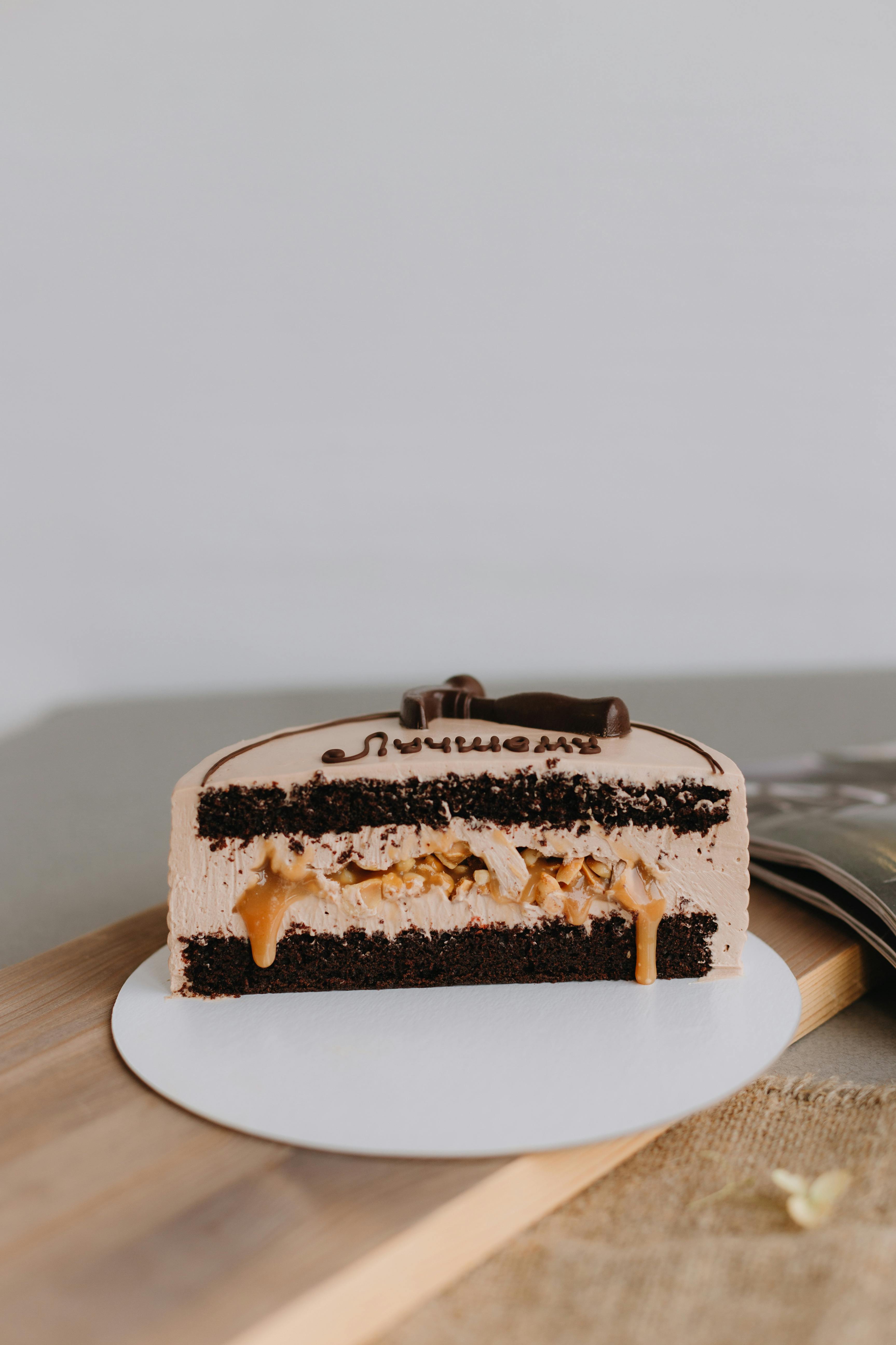Happiness Is a Piece of Cake Close Up Photography · Free Stock Photo