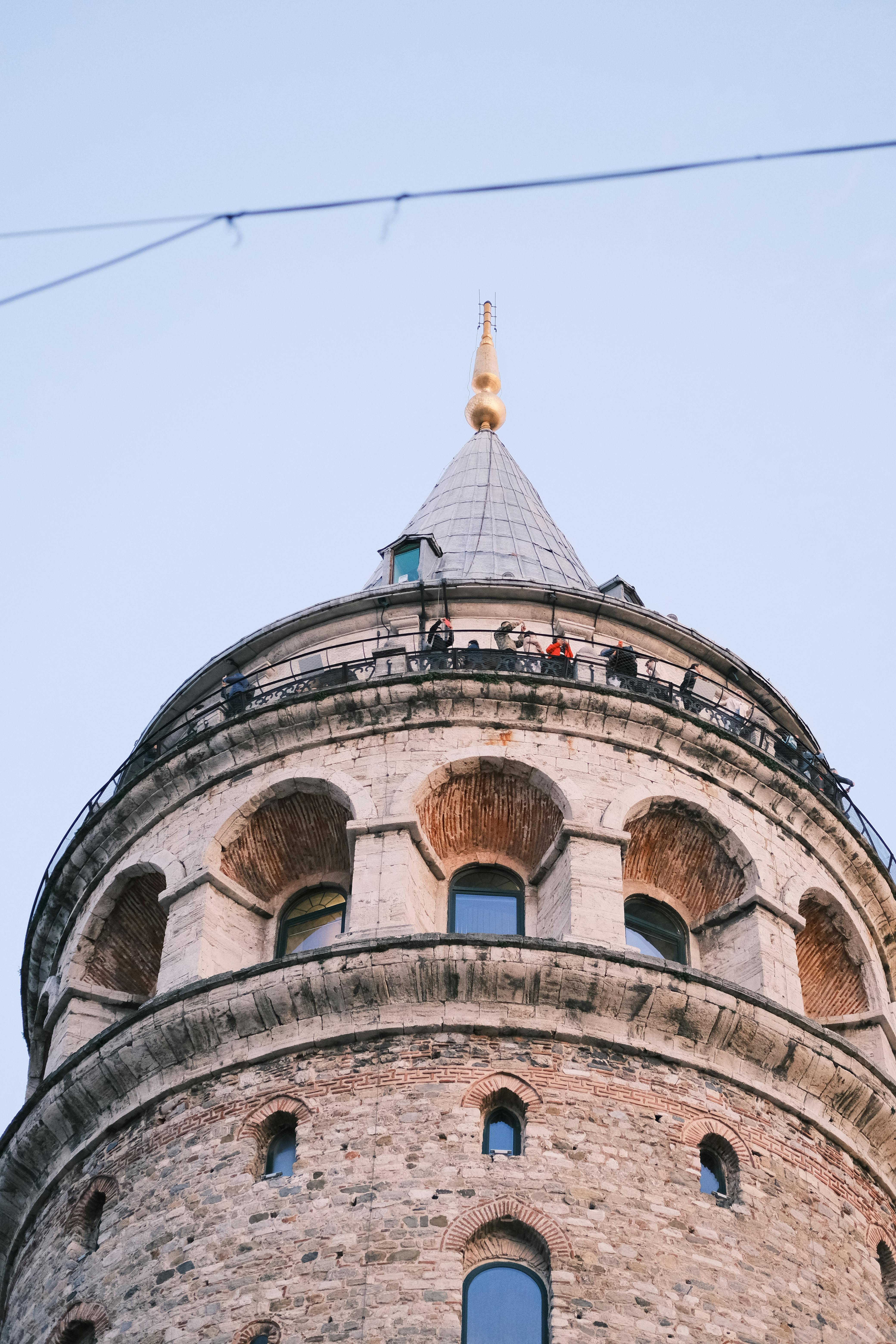 Wall of Galata Tower · Free Stock Photo