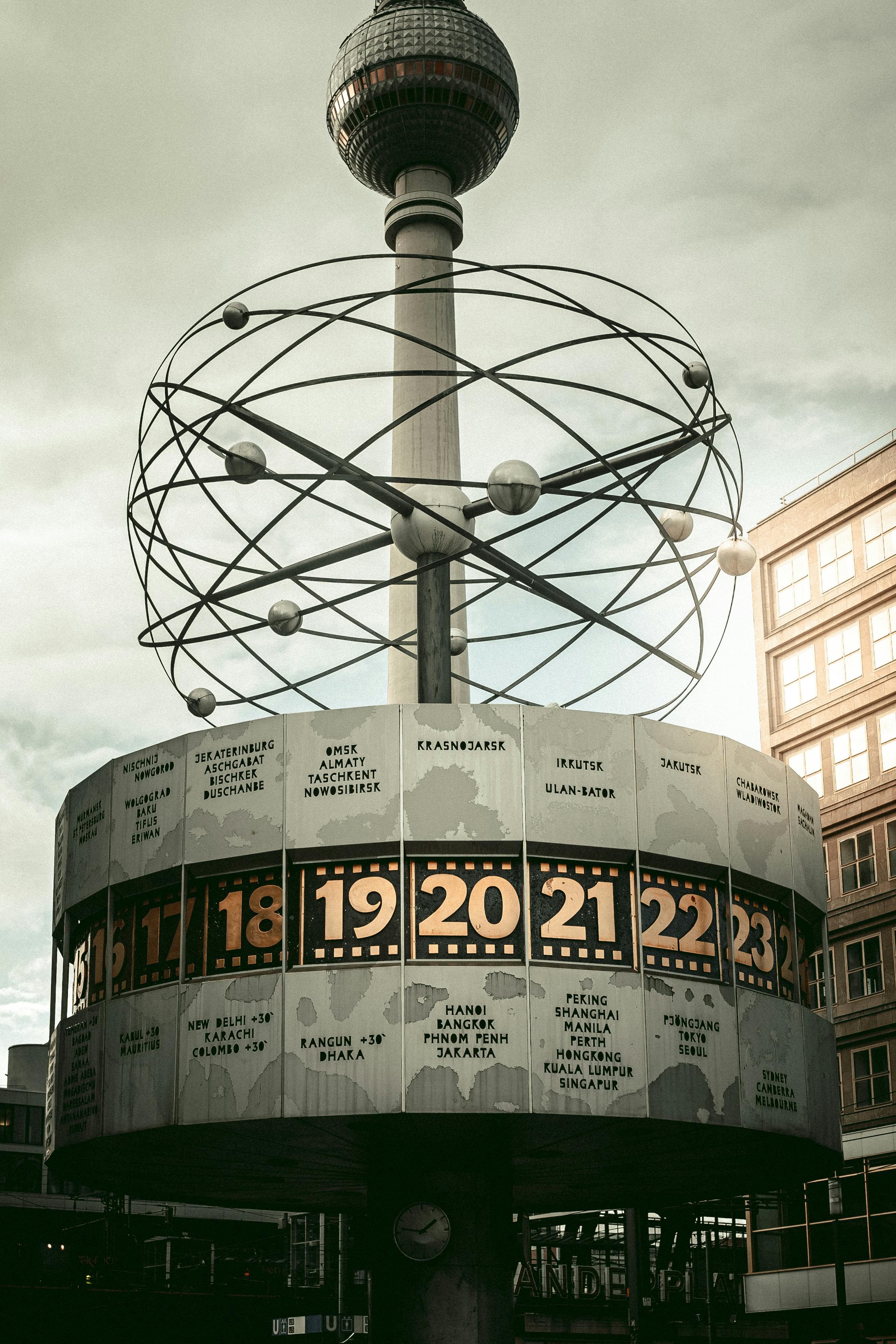 World Clock At Alexanderplatz Photos, Download The BEST Free World ...