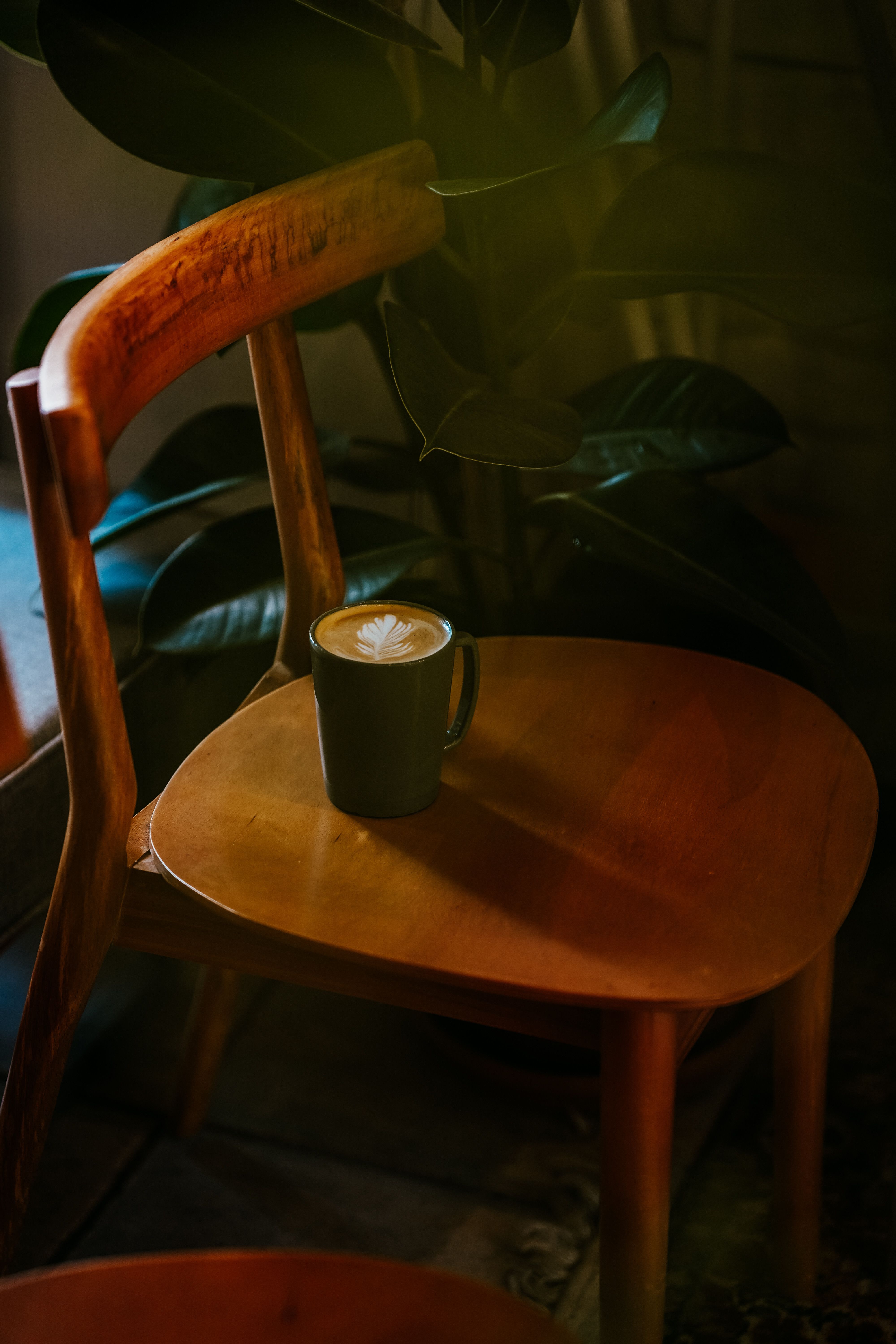 Coffee Cup on Chair · Free Stock Photo
