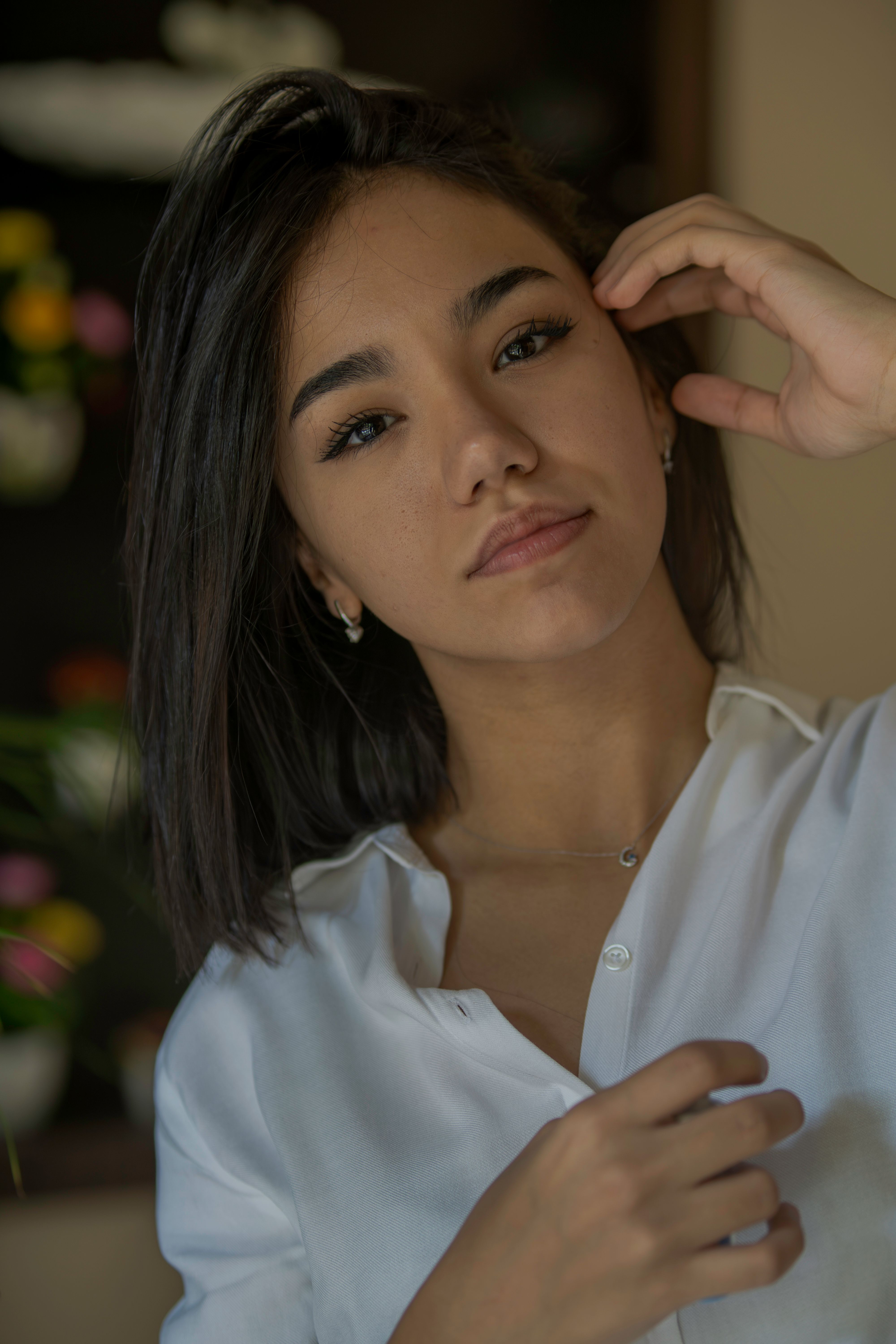 Beautiful Young Brunette · Free Stock Photo