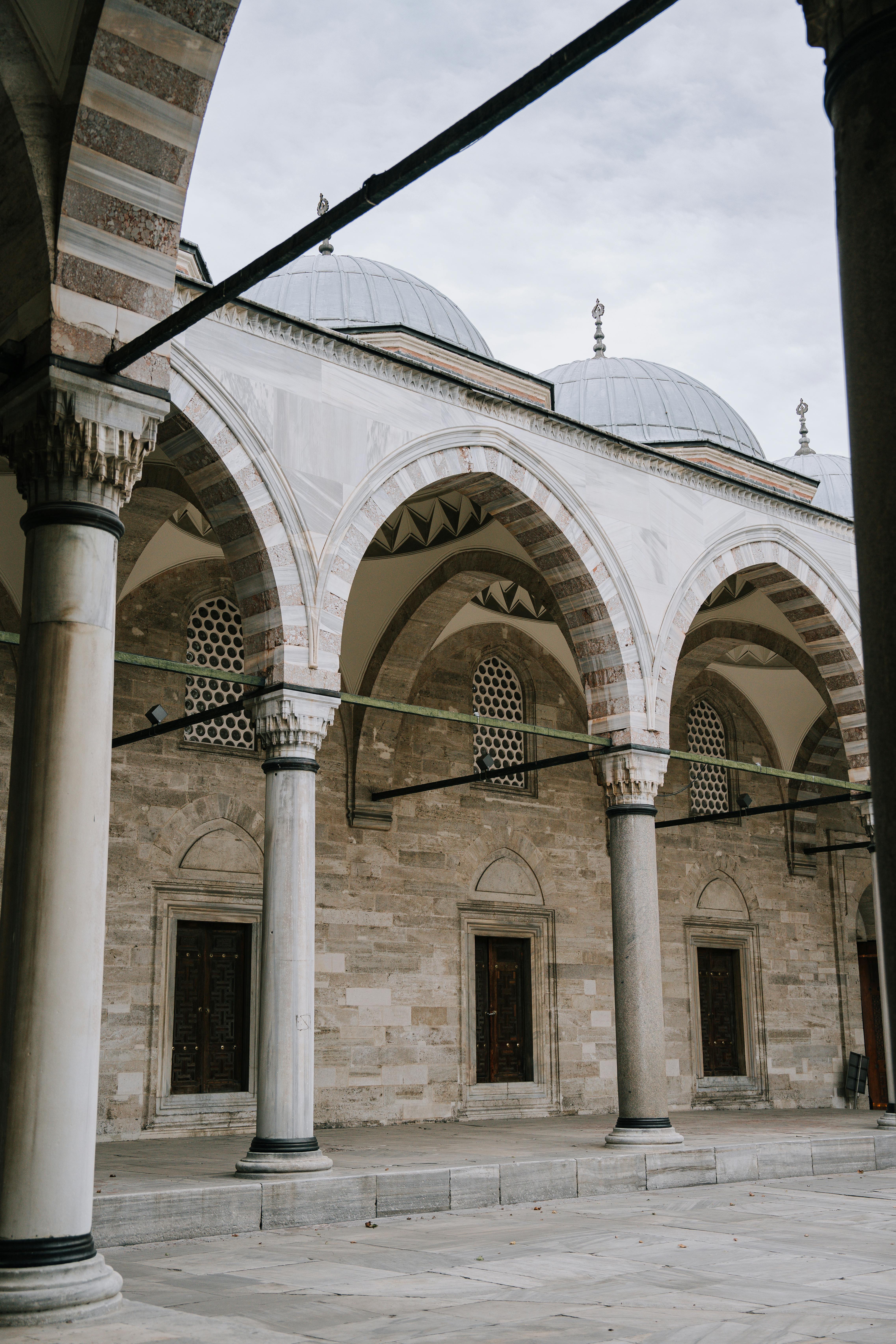 Arch Entrance of the Suleymaniye Mosque in Istanbul Turkey · Free Stock ...
