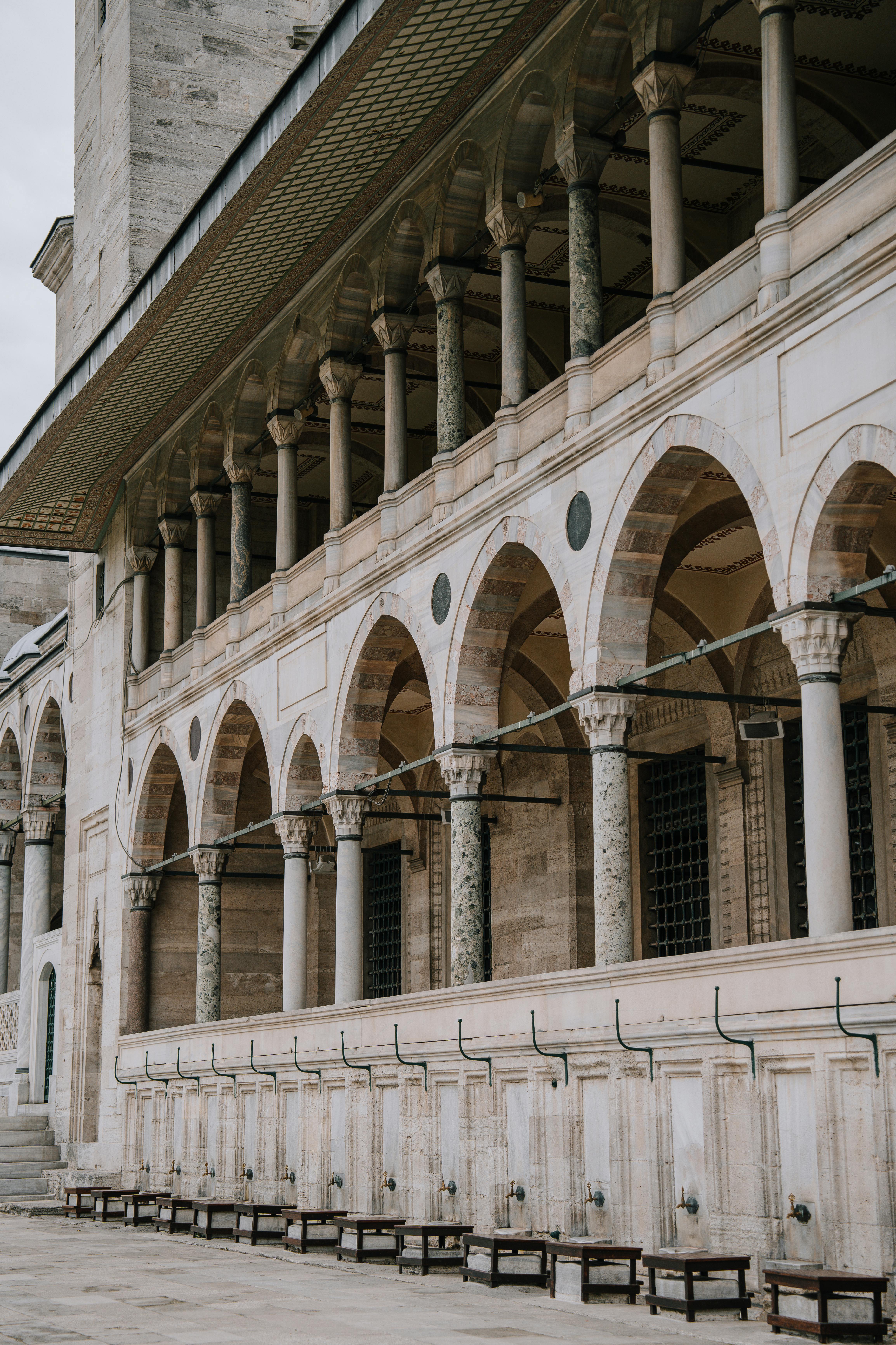 Ablution Section of Suleymaniye Mosque in Istanbul · Free Stock Photo