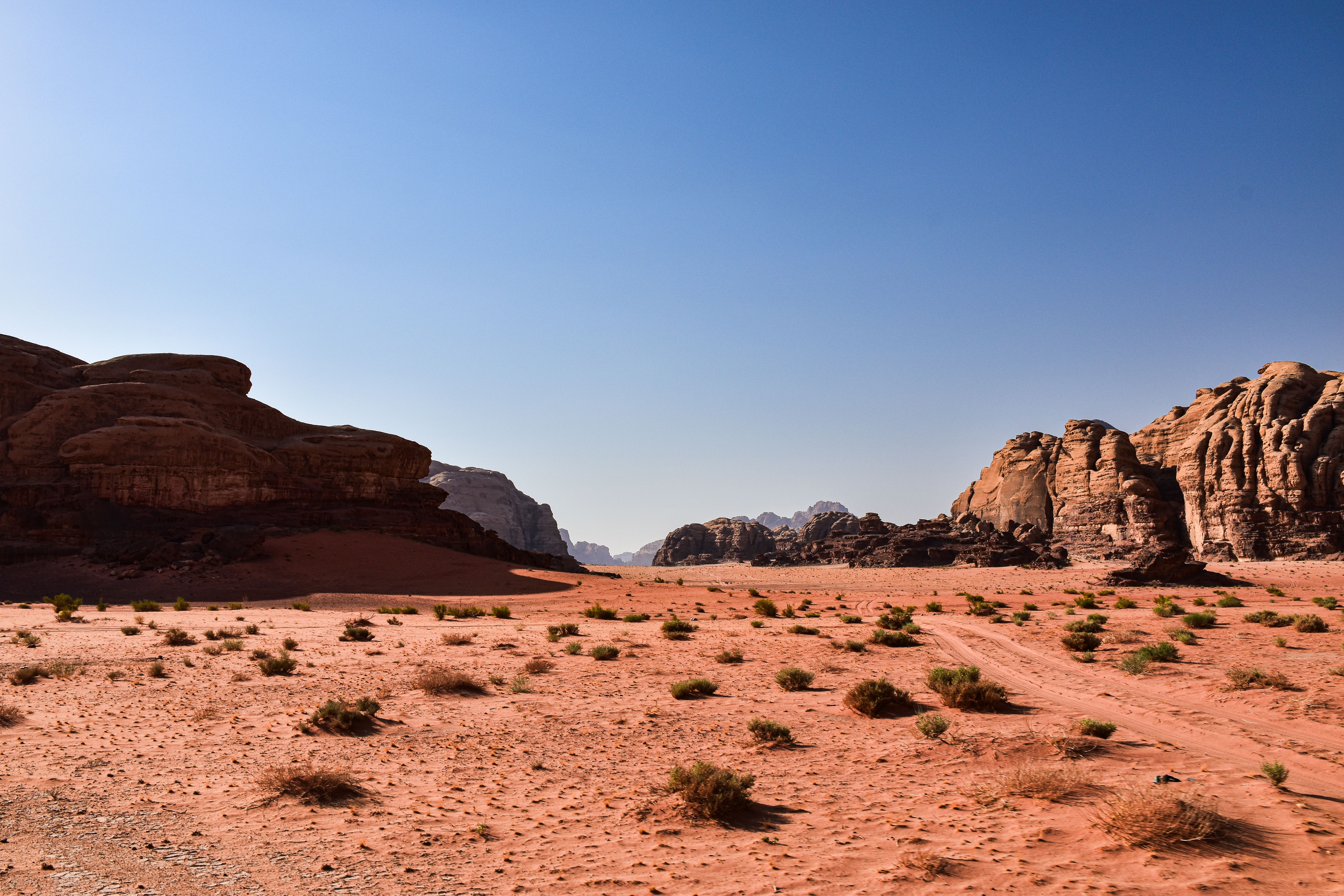 Wadi Rum Valley in Jordan · Free Stock Photo