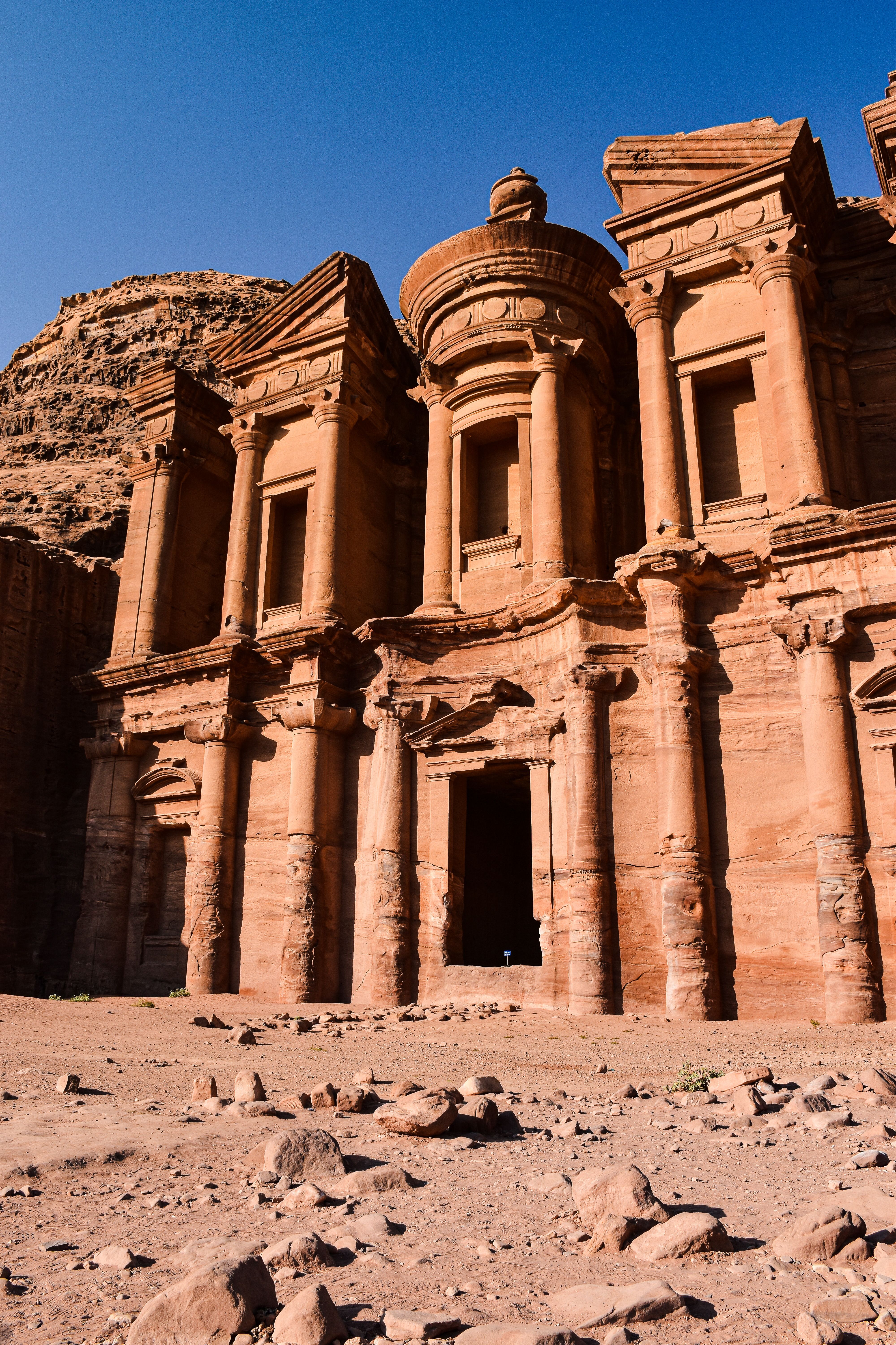 The Monastery in Petra · Free Stock Photo