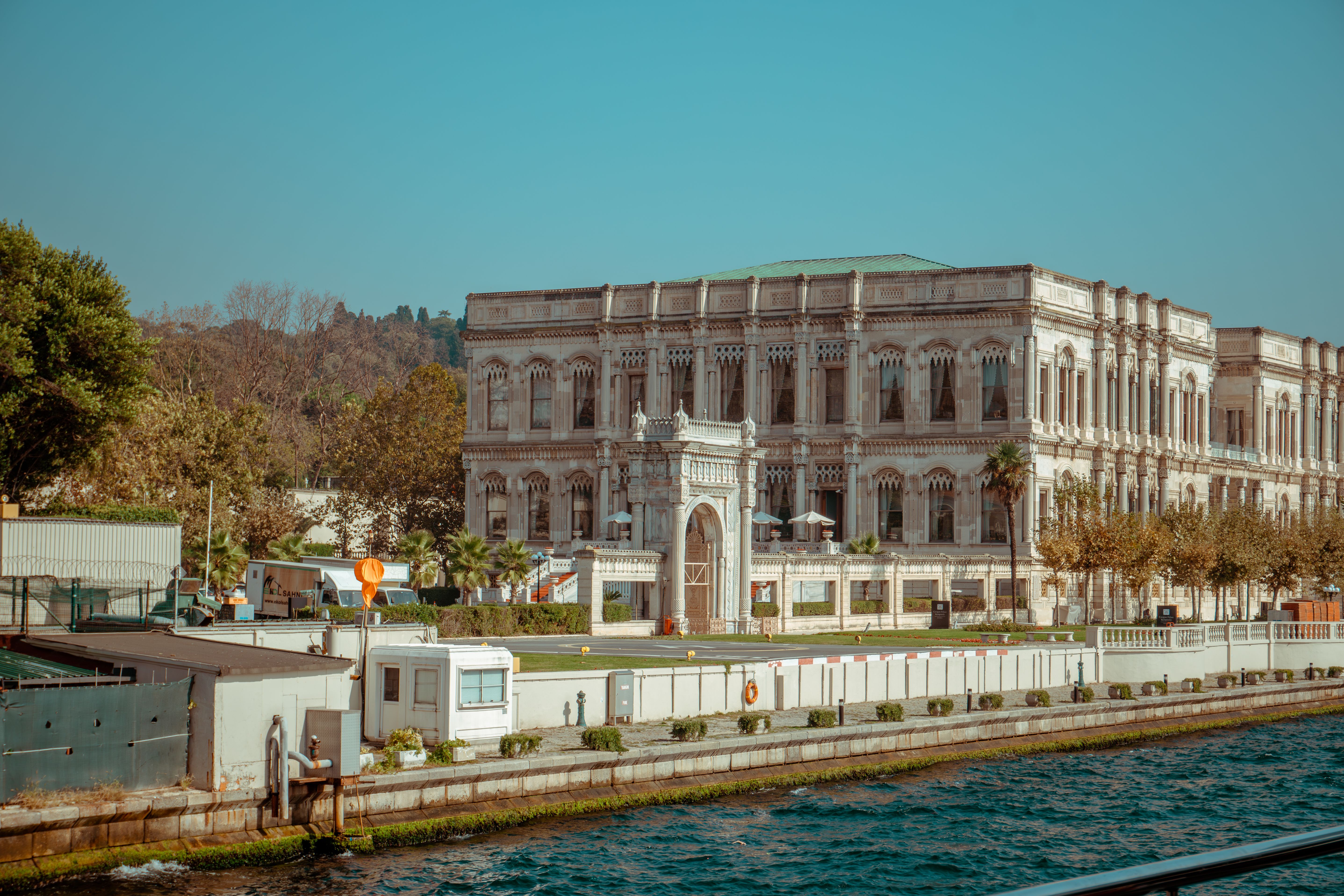 Ciragan Palace Kempinski Hotel near Sea Coast in Istanbul · Free Stock ...