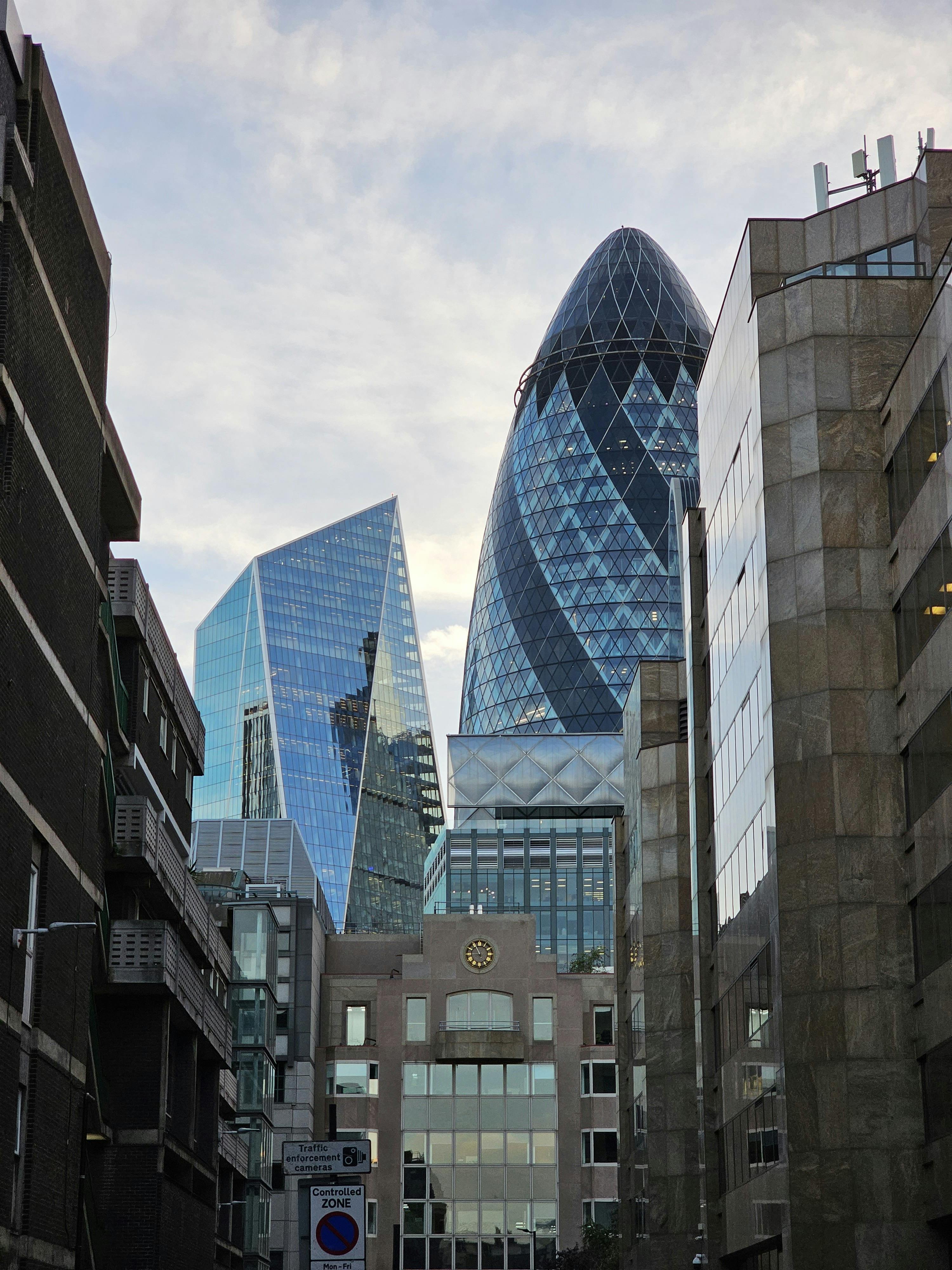 Modern Architecture in the City of London · Free Stock Photo