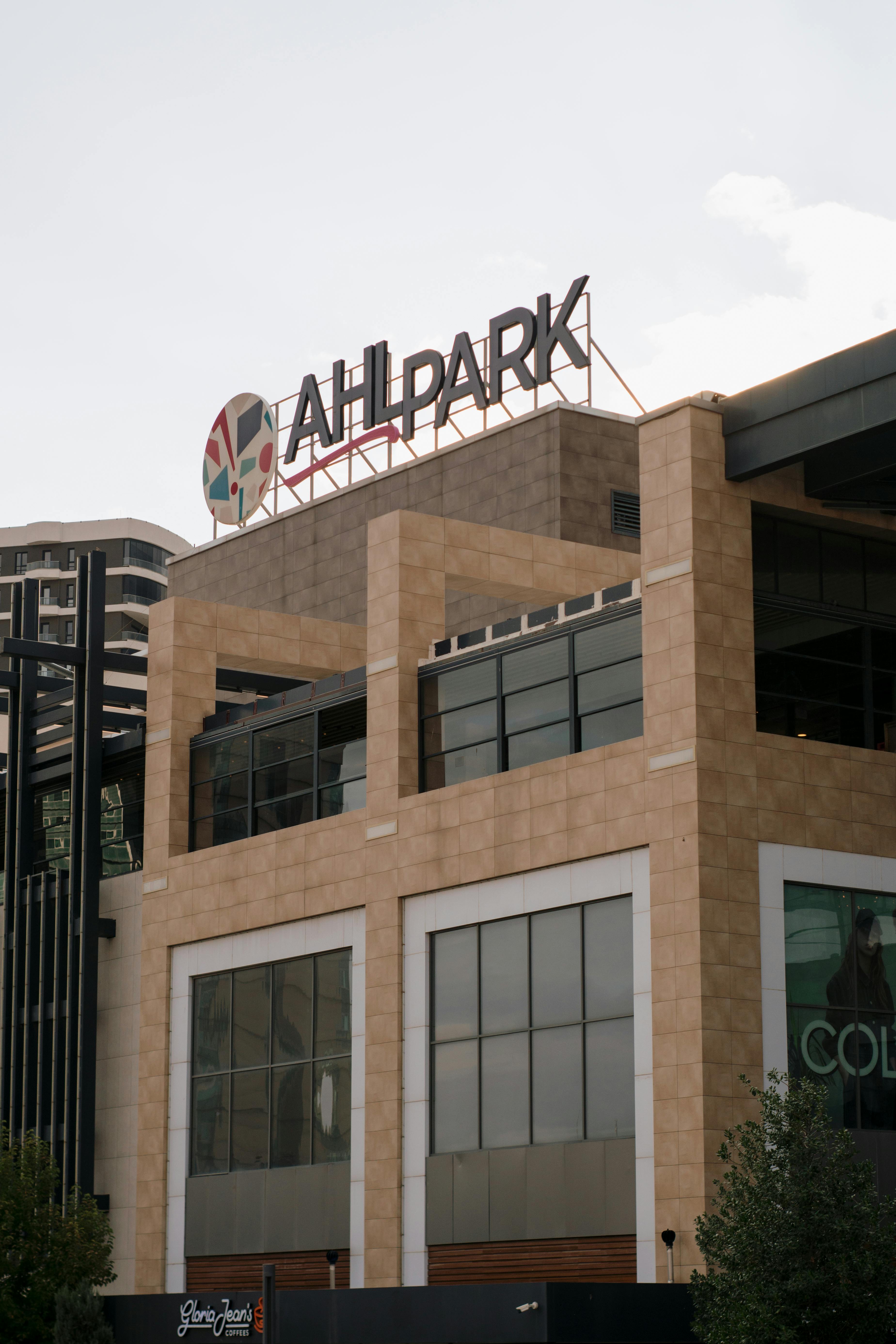 AHL Park Logo on Building · Free Stock Photo
