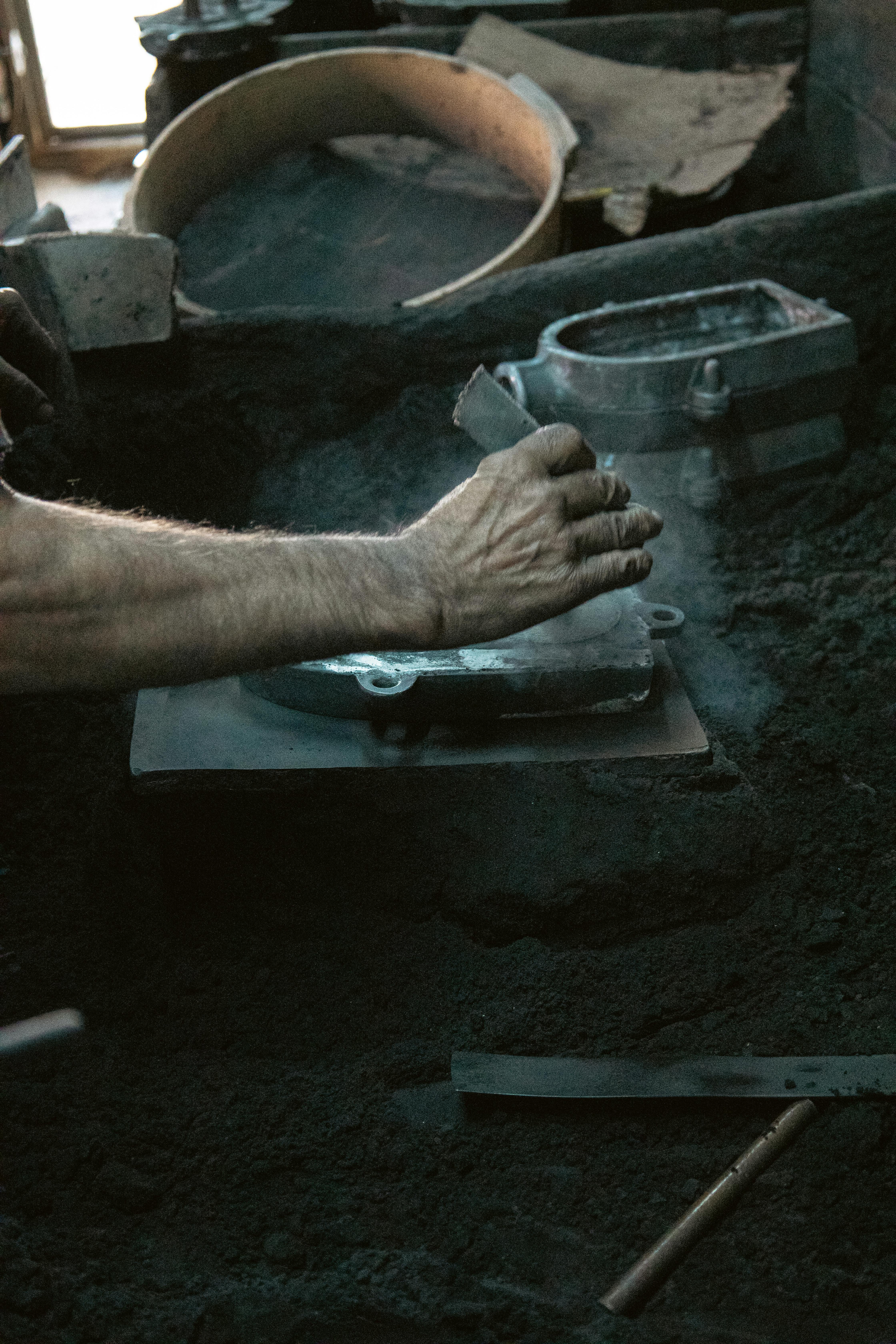 Man Forging Metal · Free Stock Photo