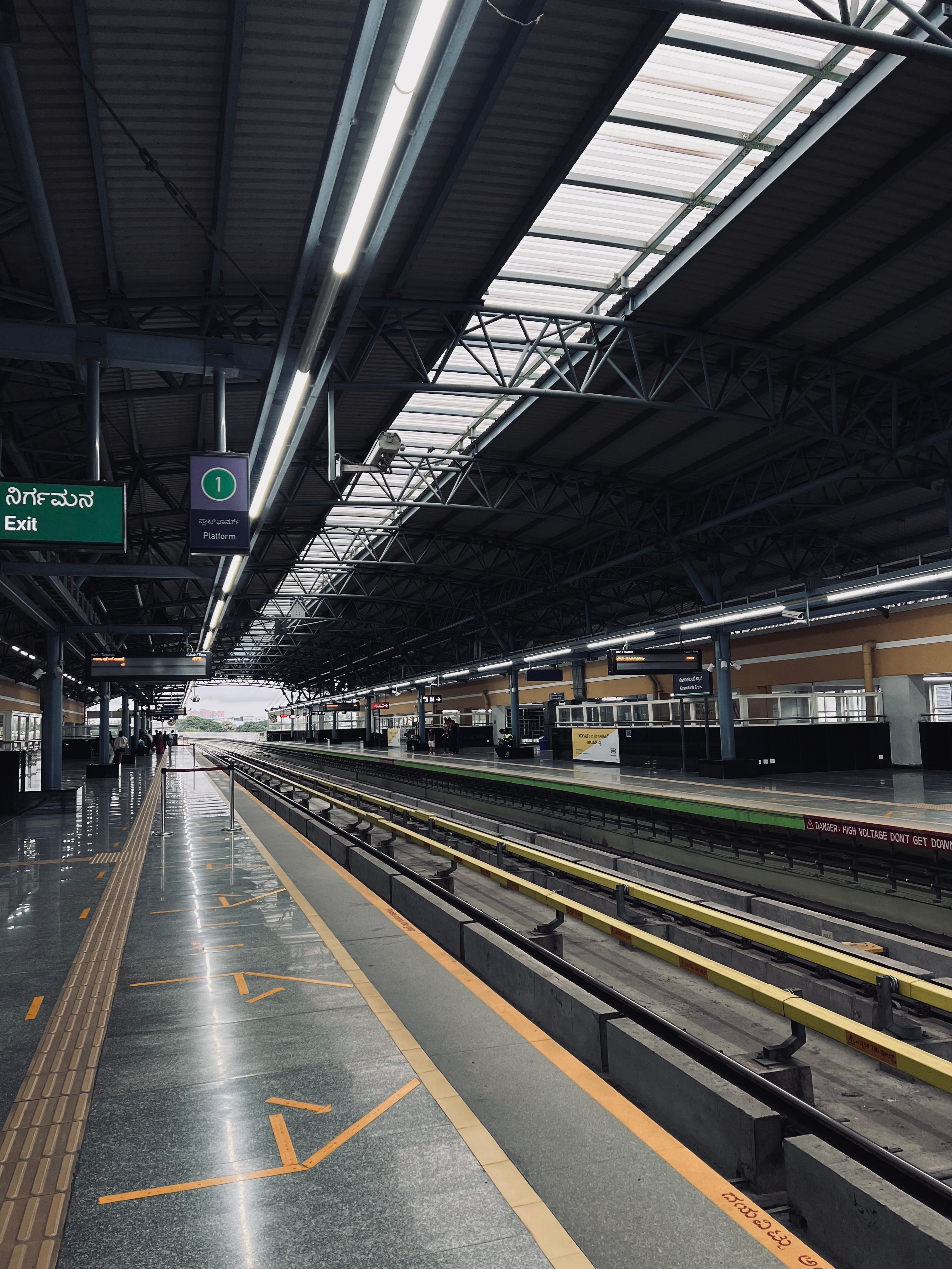 A Platform at the Railway Station in City · Free Stock Photo