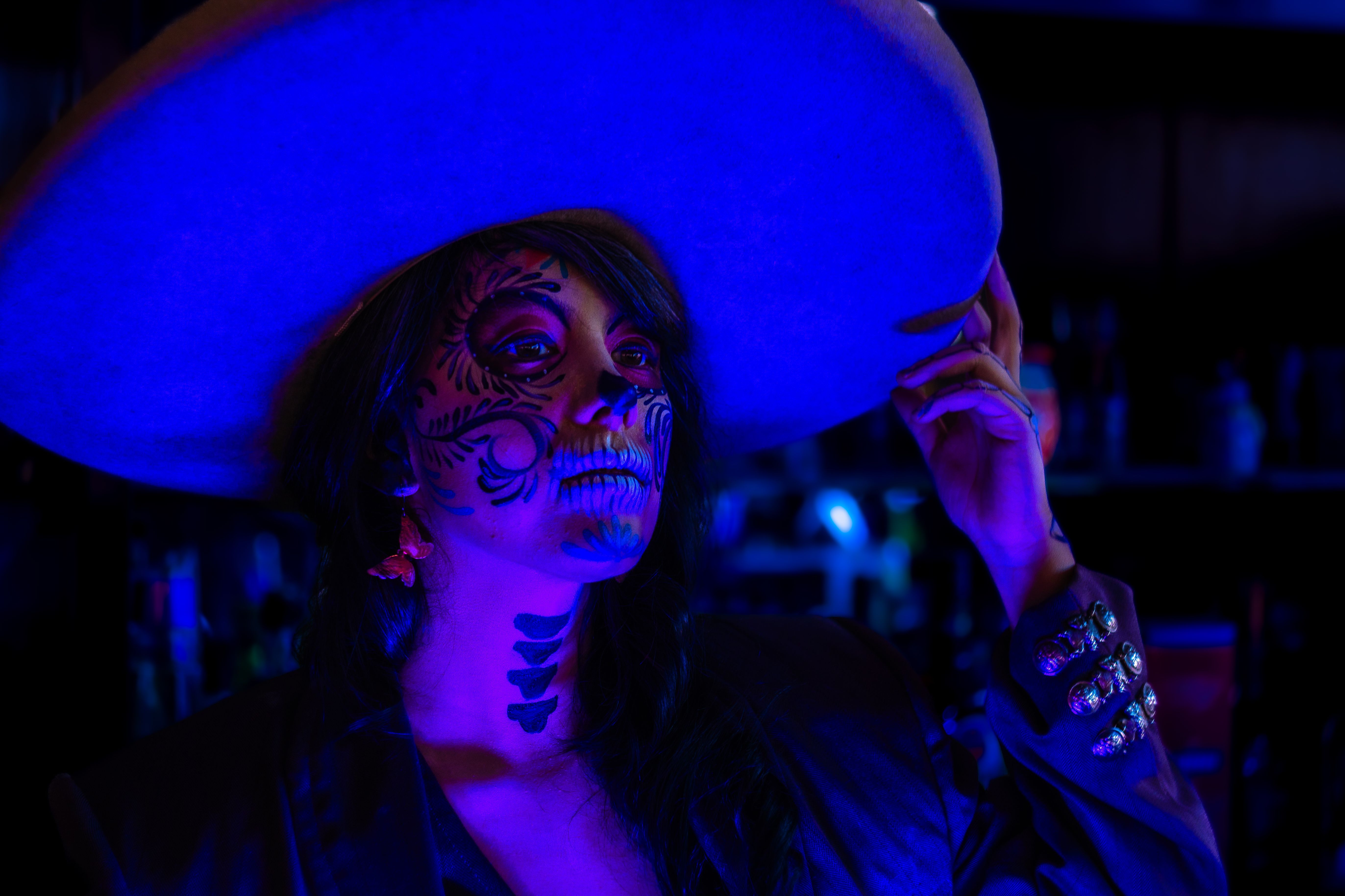 Catrina morada · Free Stock Photo
