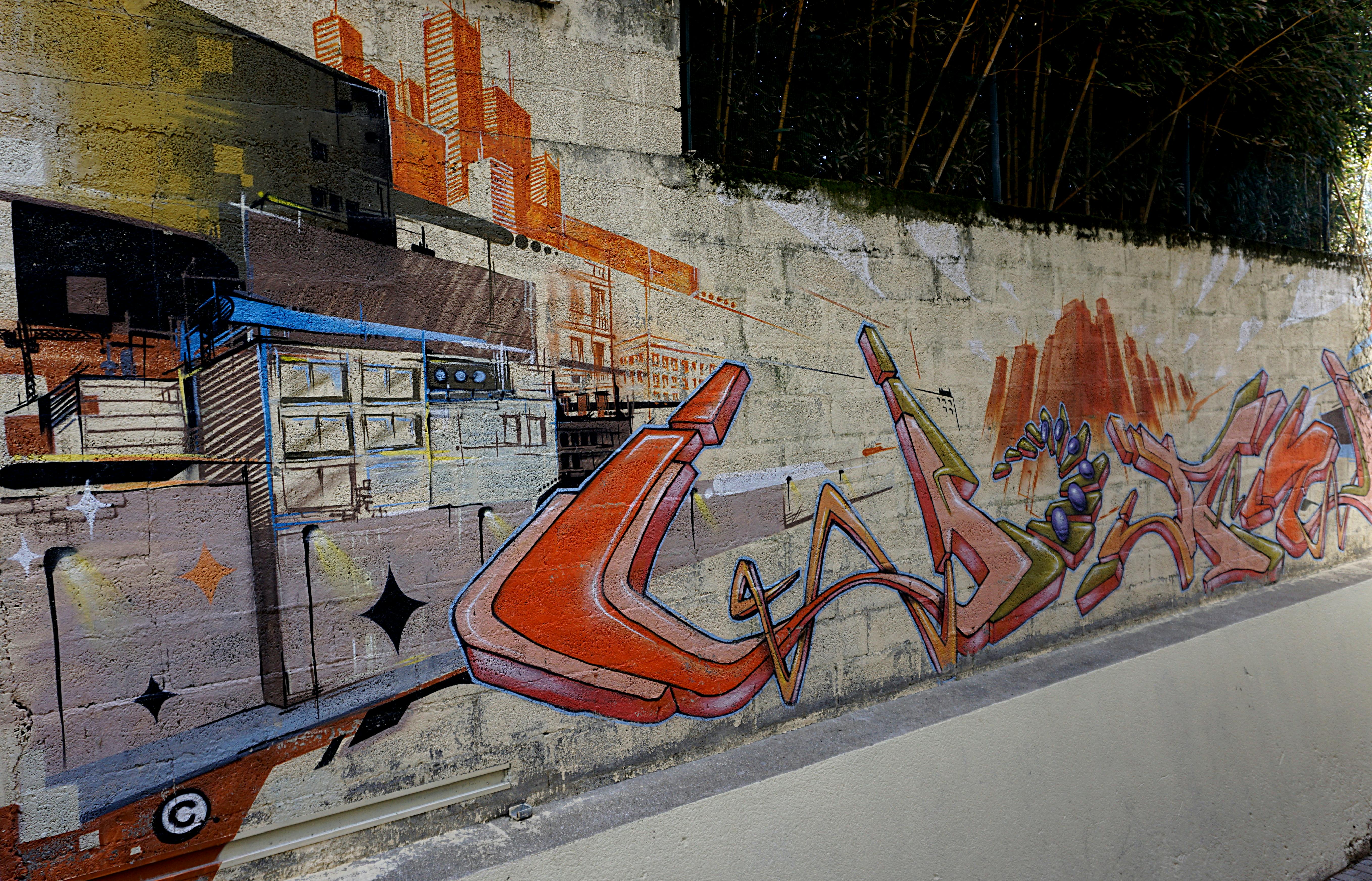 Kostenloses Foto zum Thema: art de rue, mur peint, murale fresque