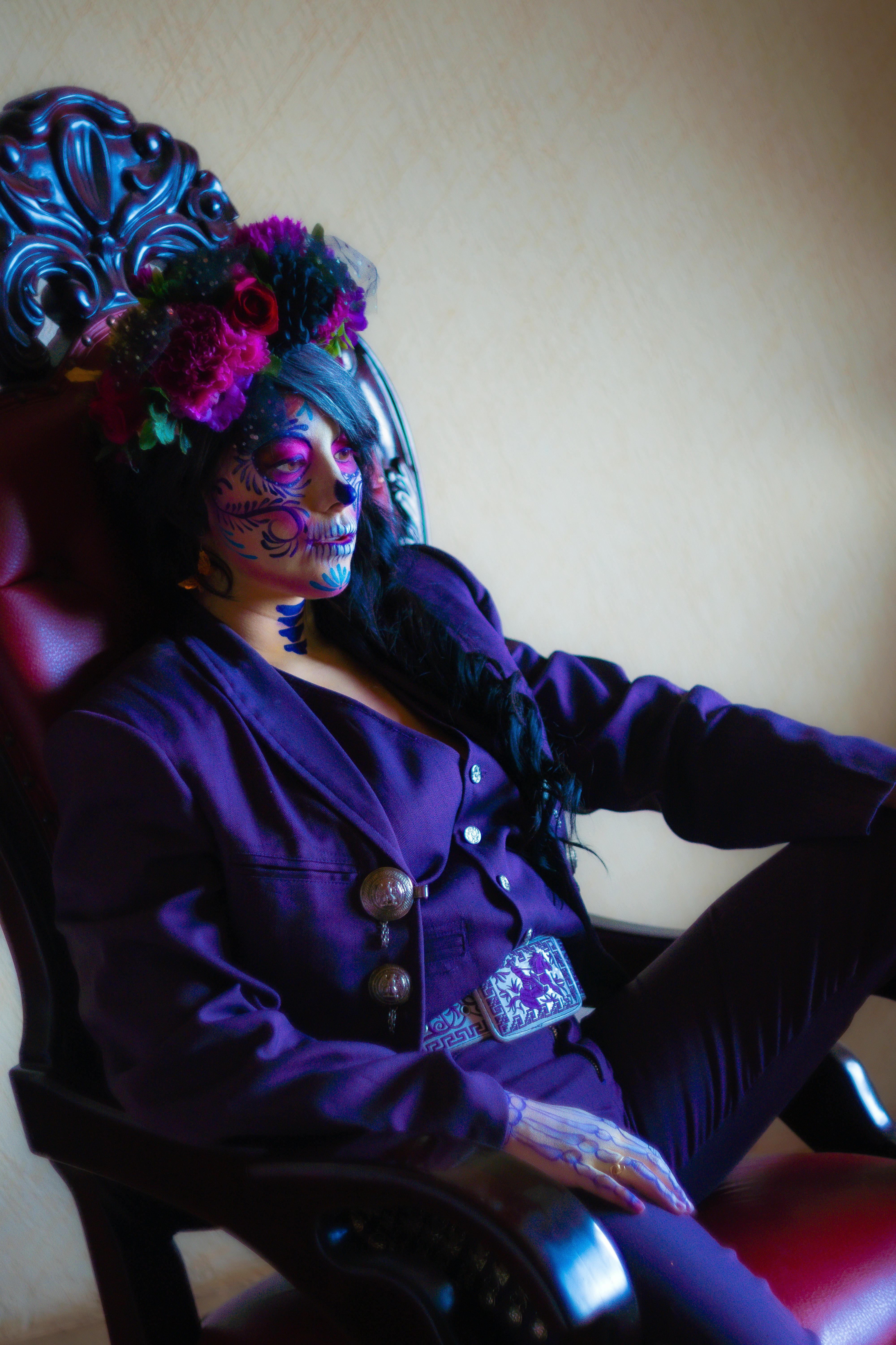 Catrina morada · Free Stock Photo